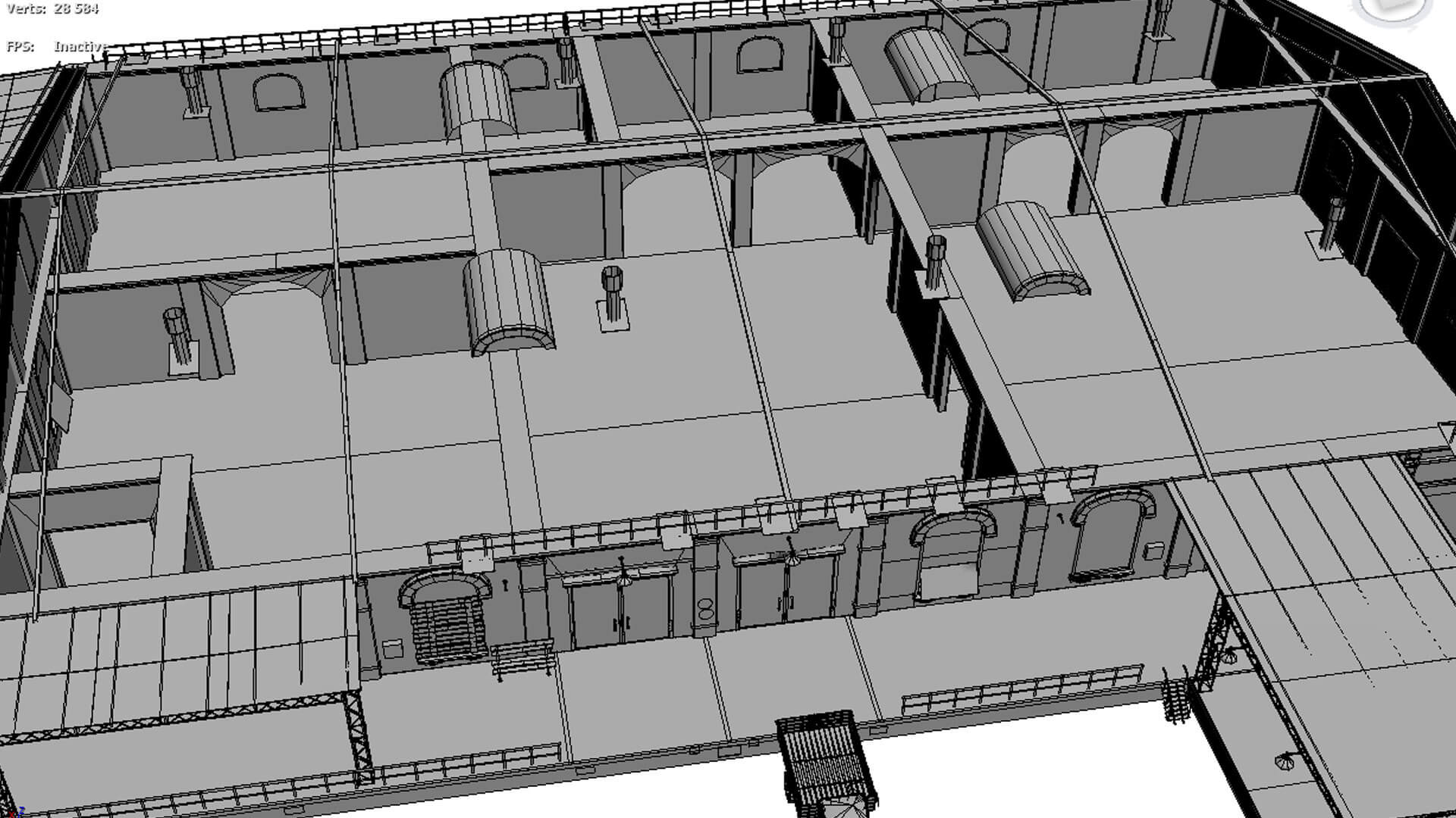 Old Brick Warehouse - 3D Model by Sobul