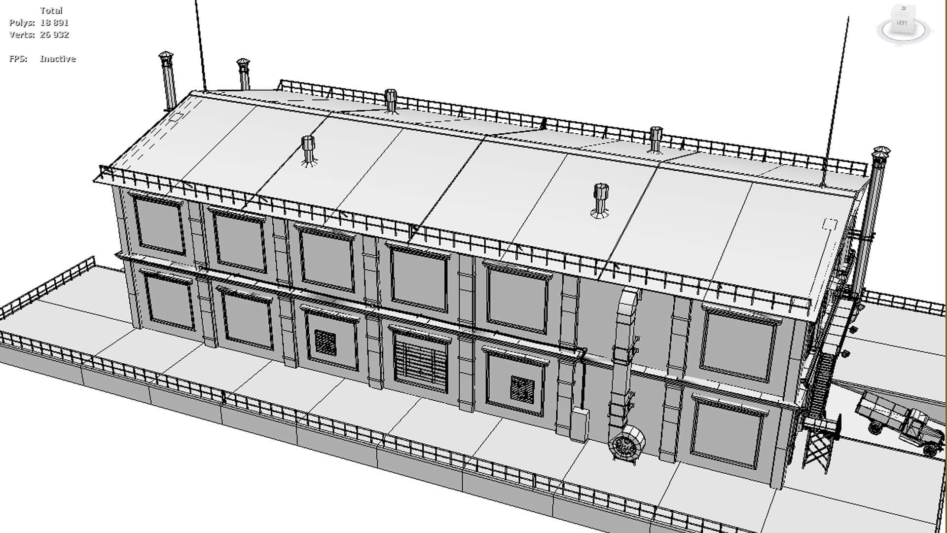 Old Brick Factory - 3D Model by Sobul