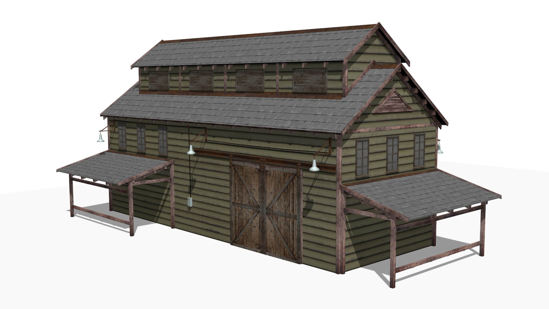 Old Warehouse - 3D Model by Sobul