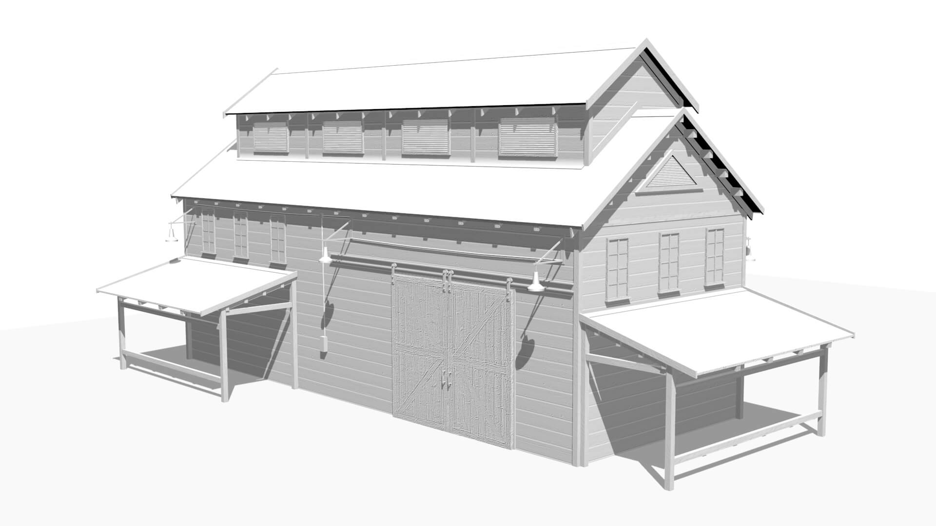 Old Warehouse - 3D Model by Sobul