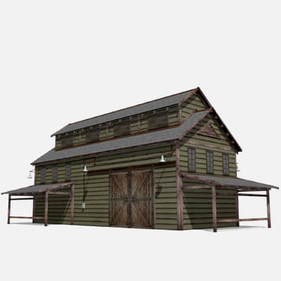 Old Warehouse - 3D Model by Sobul