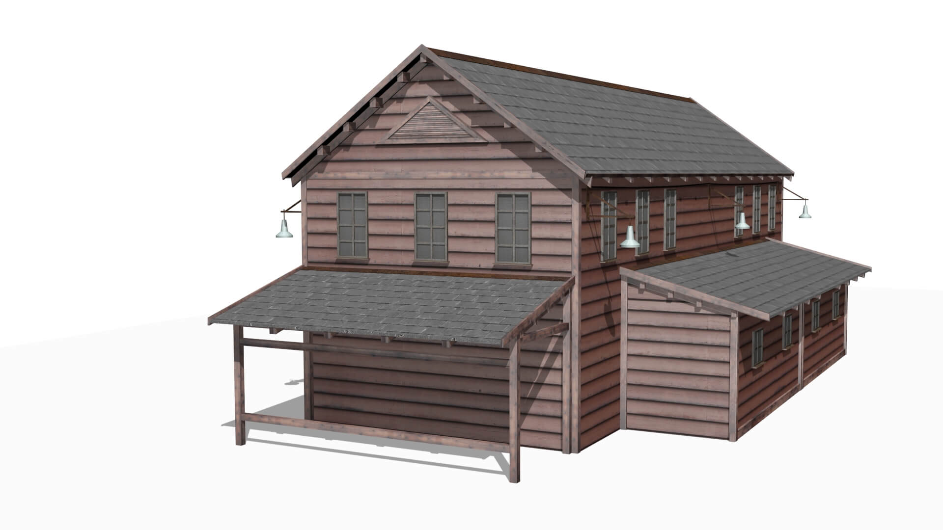 Old Warehouse - 3D Model by Sobul