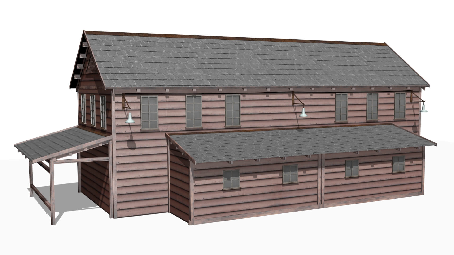 Old Warehouse - 3D Model by Sobul