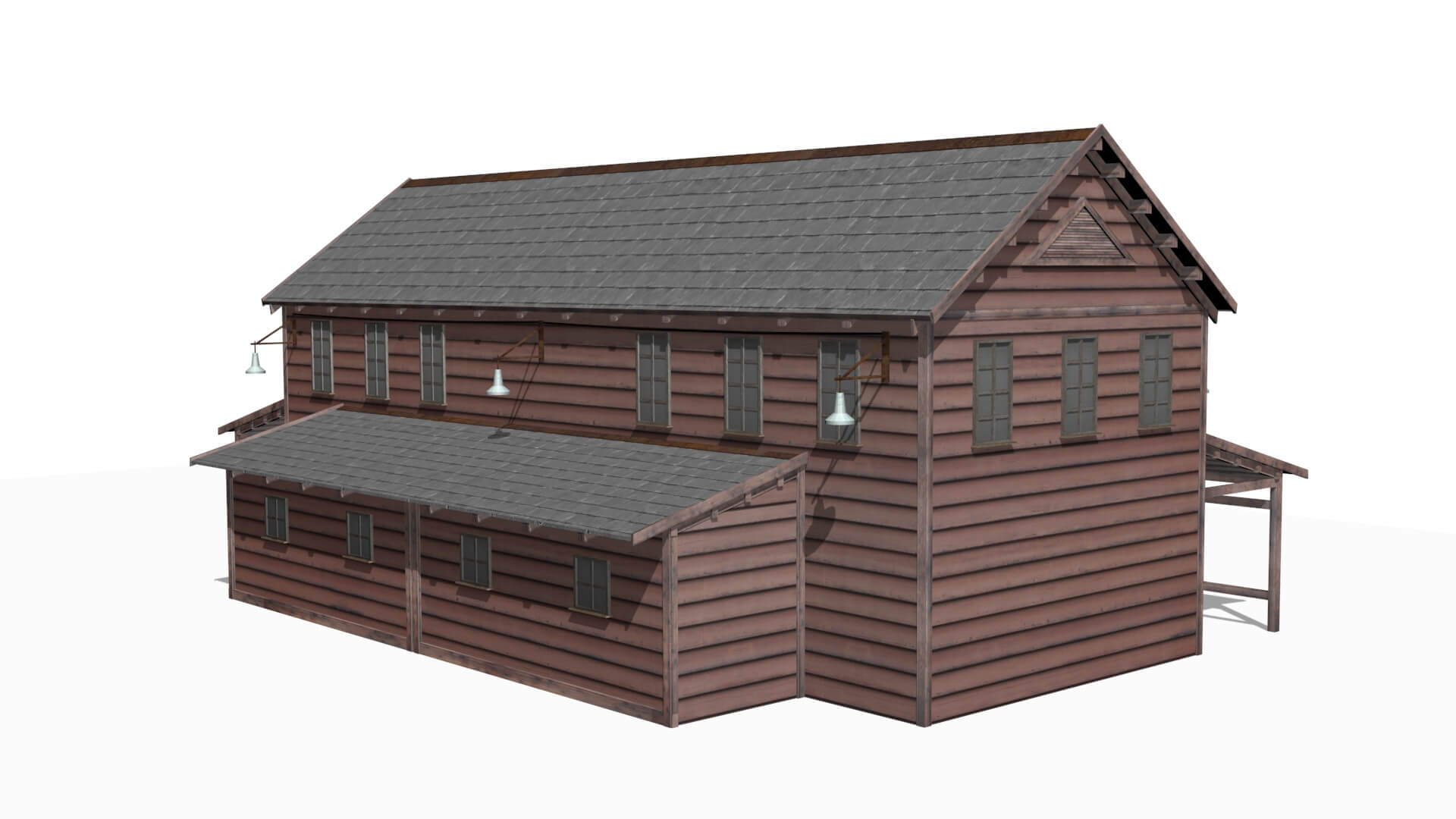Old Warehouse - 3D Model by Sobul