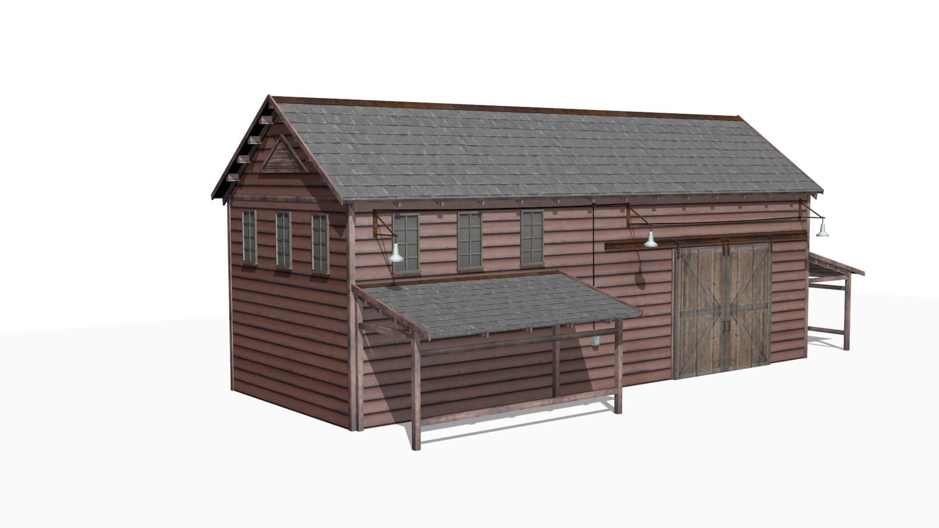 Old Warehouse - 3D Model by Sobul