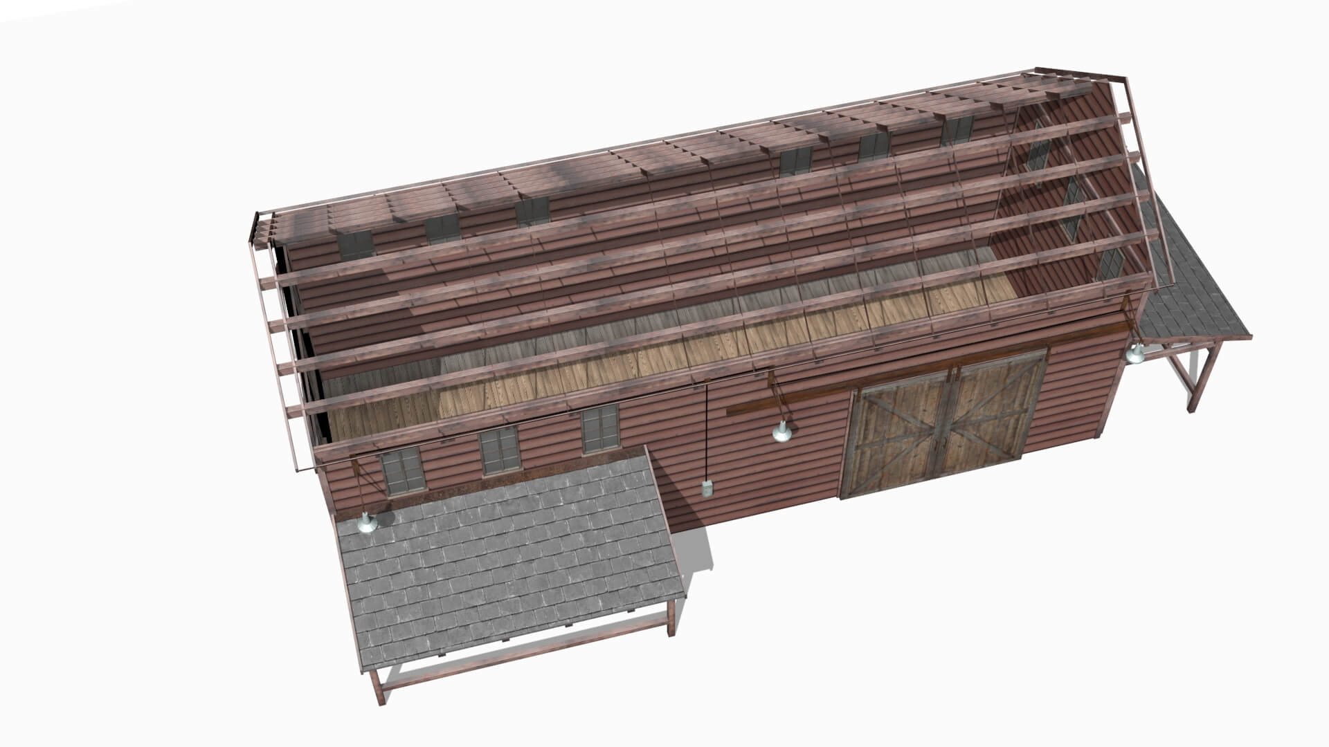 Old Warehouse - 3D Model by Sobul