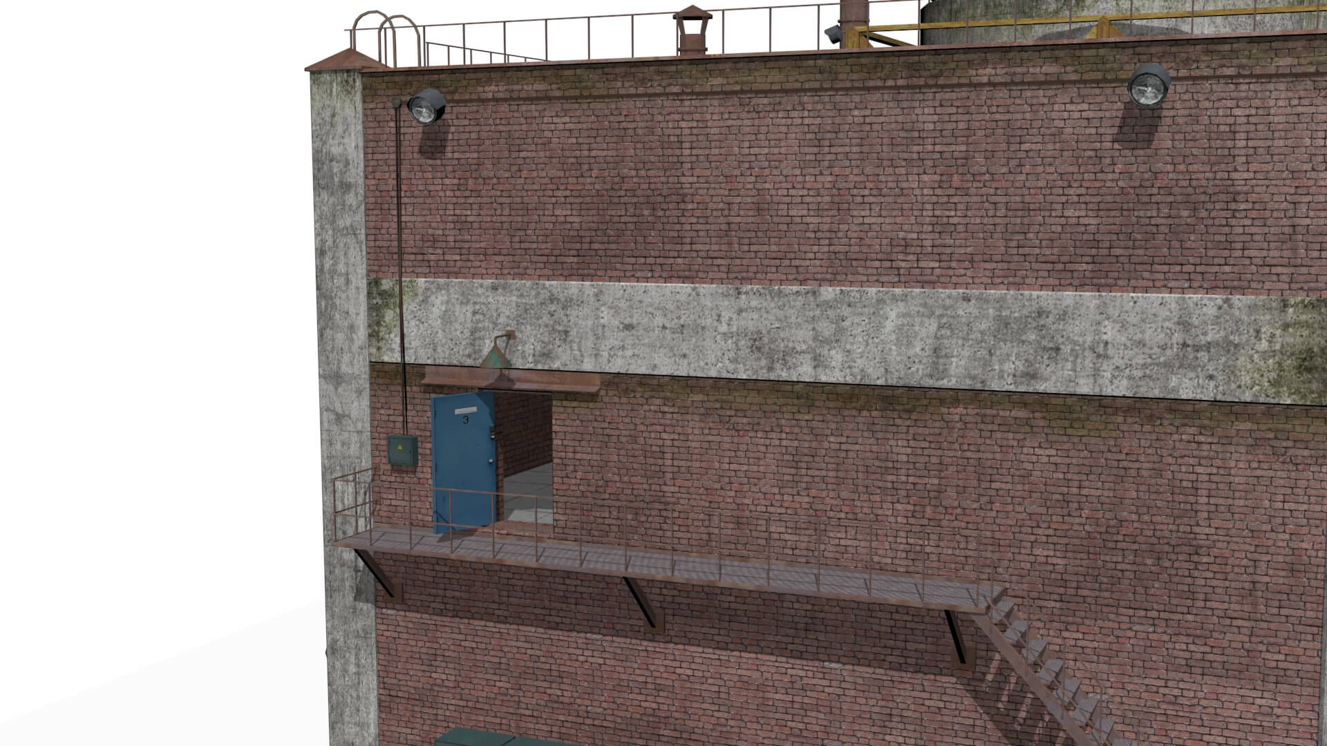 Pumping Station - 3D Model by Sobul