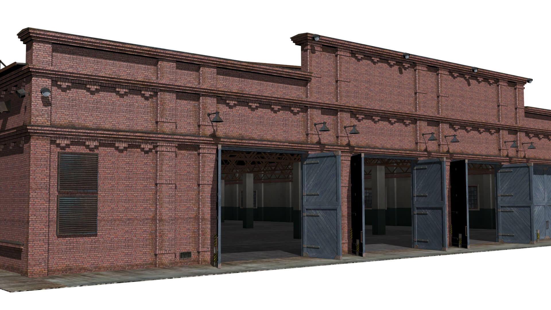 Railway Depot - 3D Model by Sobul