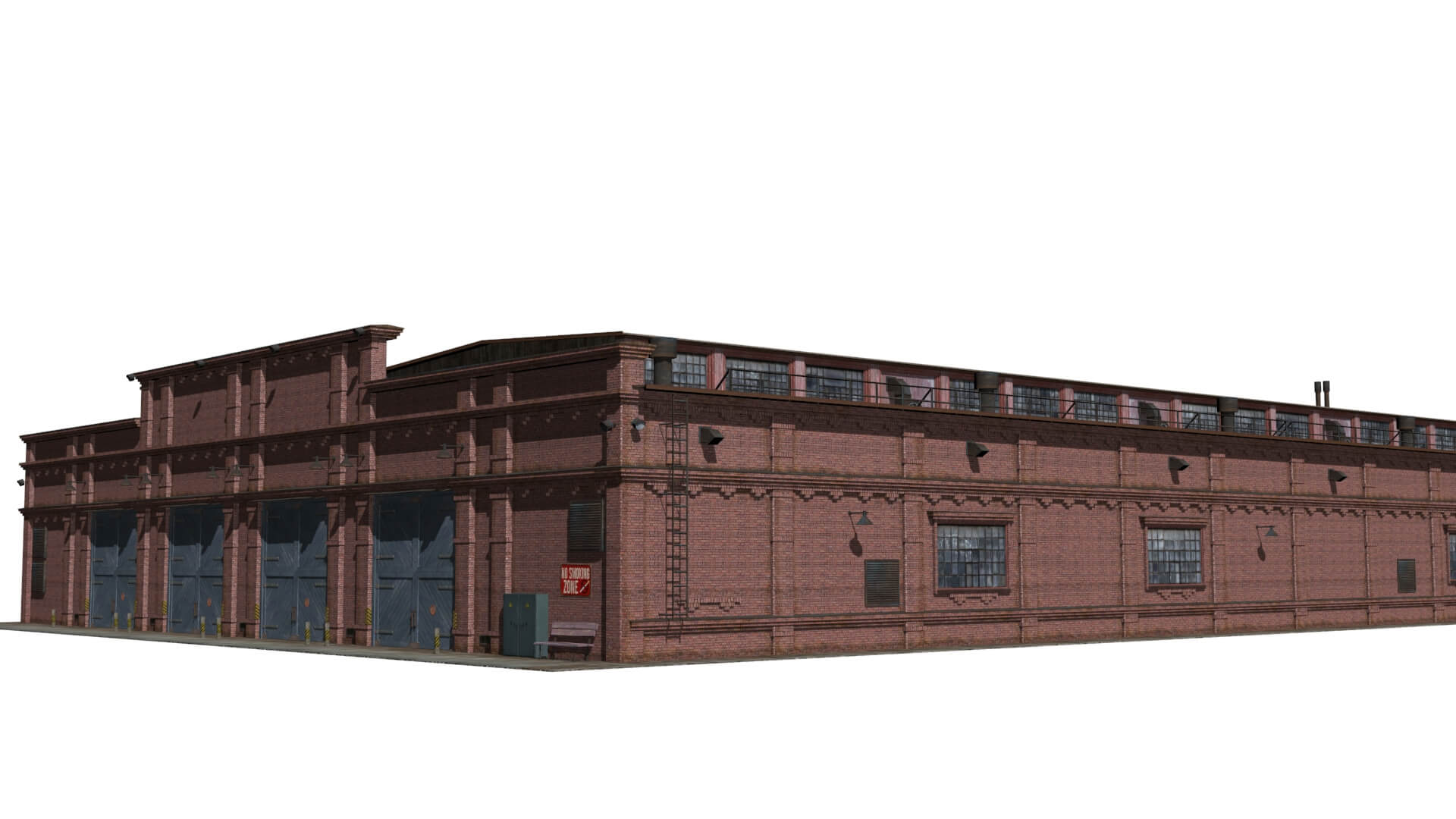 Railway Depot - 3D Model by Sobul