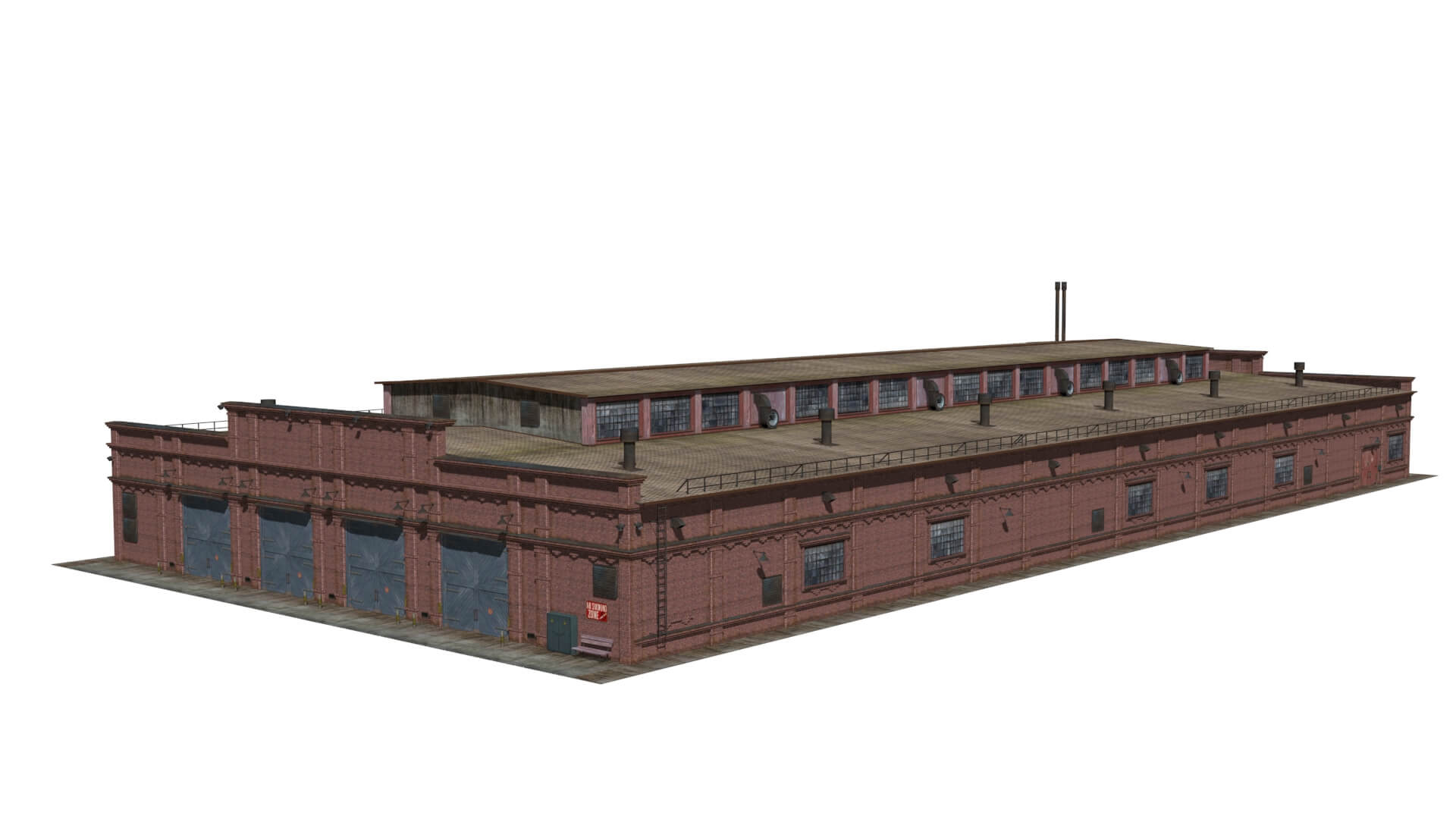 Railway Depot - 3D Model by Sobul