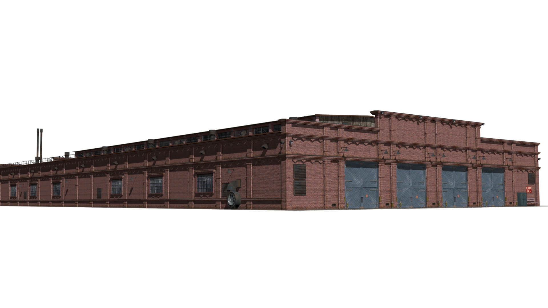 Railway Depot - 3D Model by Sobul