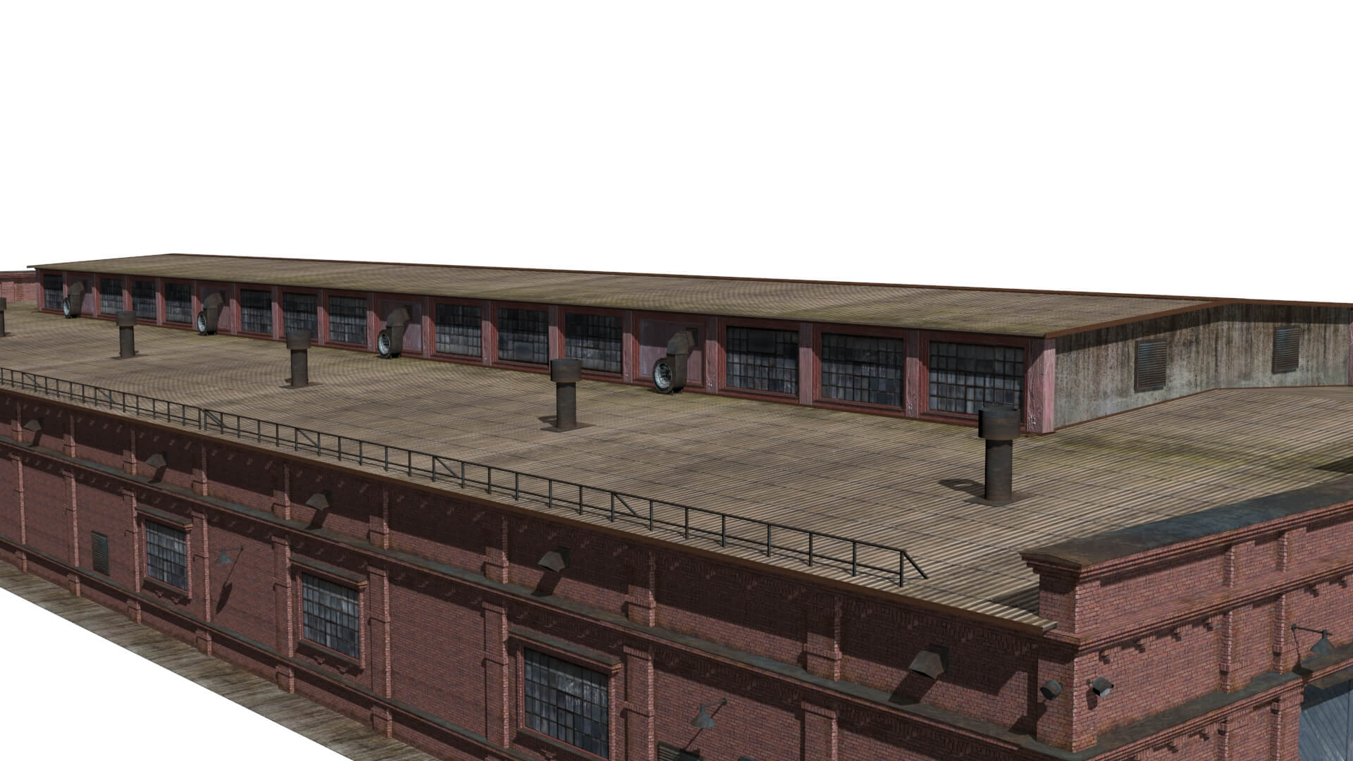 Railway Depot - 3D Model by Sobul