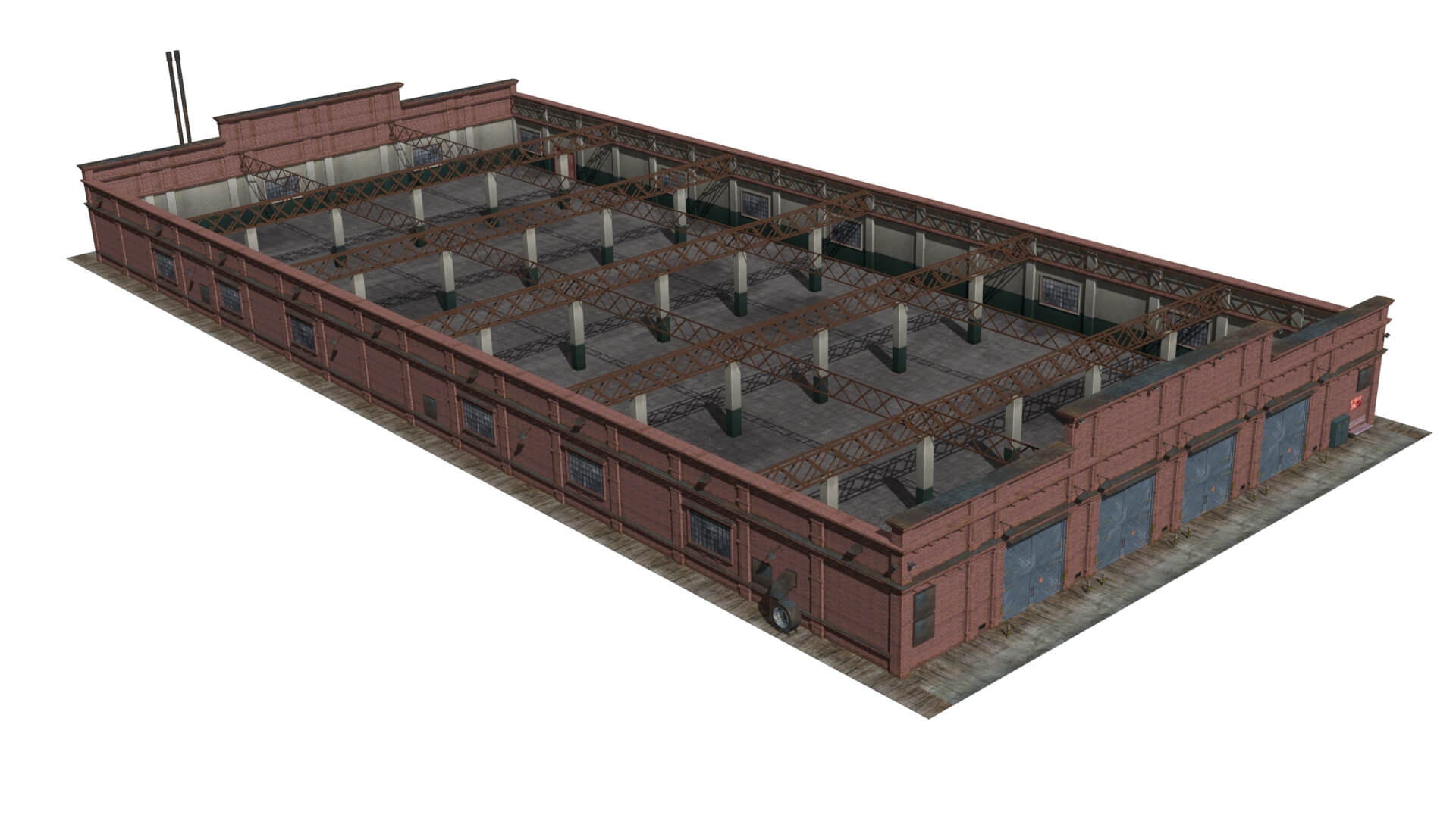 Railway Depot - 3D Model by Sobul