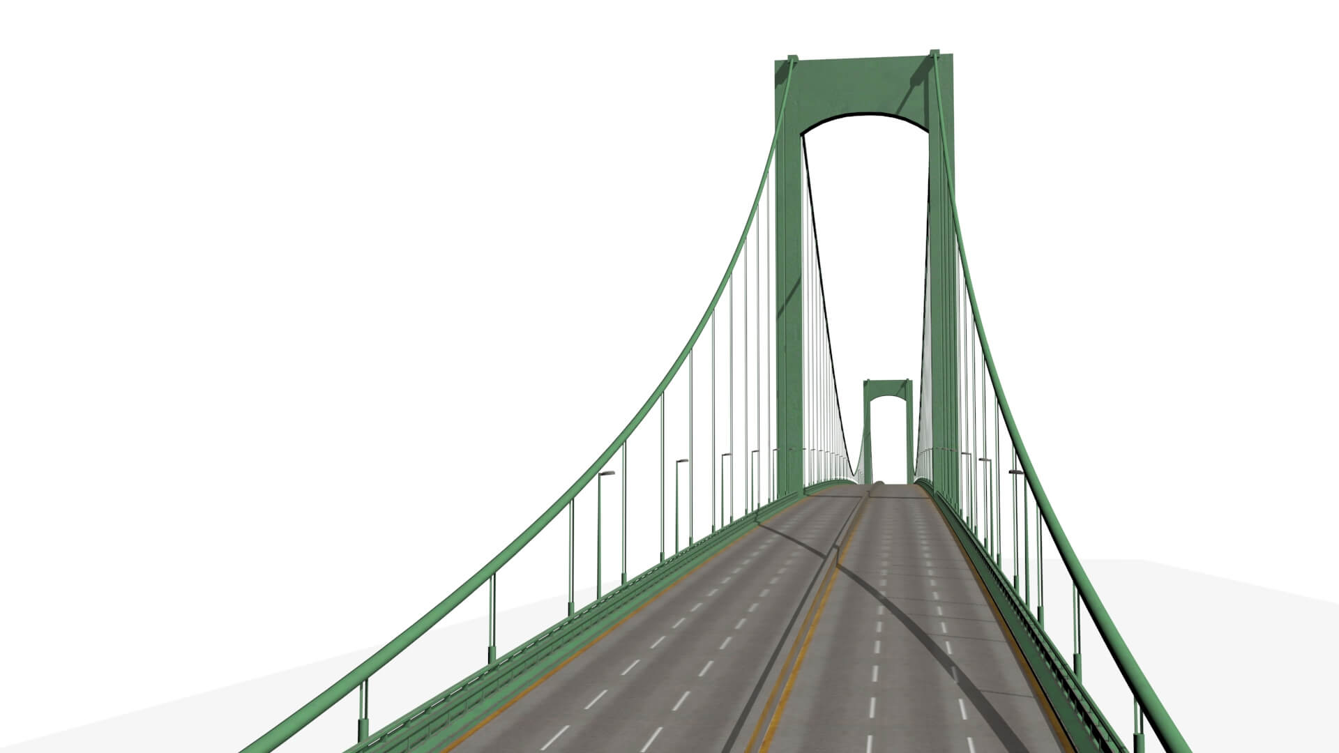 Walt Whitman Bridge - 3D Model by Sobul