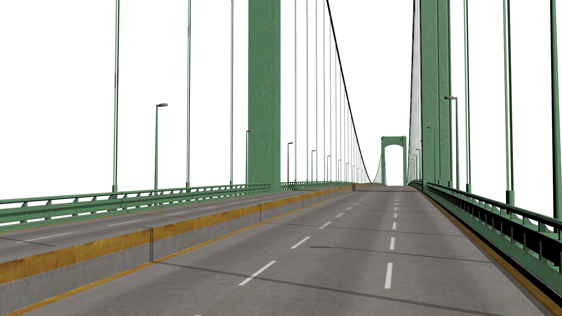 Walt Whitman Bridge - 3D Model by Sobul