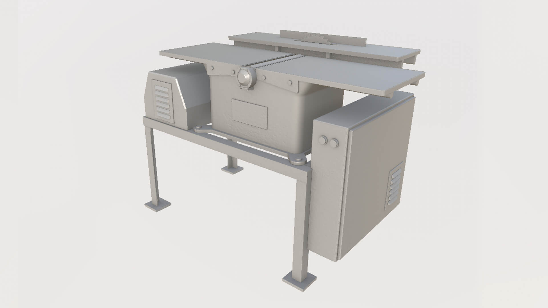 Woodworking Machine Bds 4 - 3D Model by Sobul