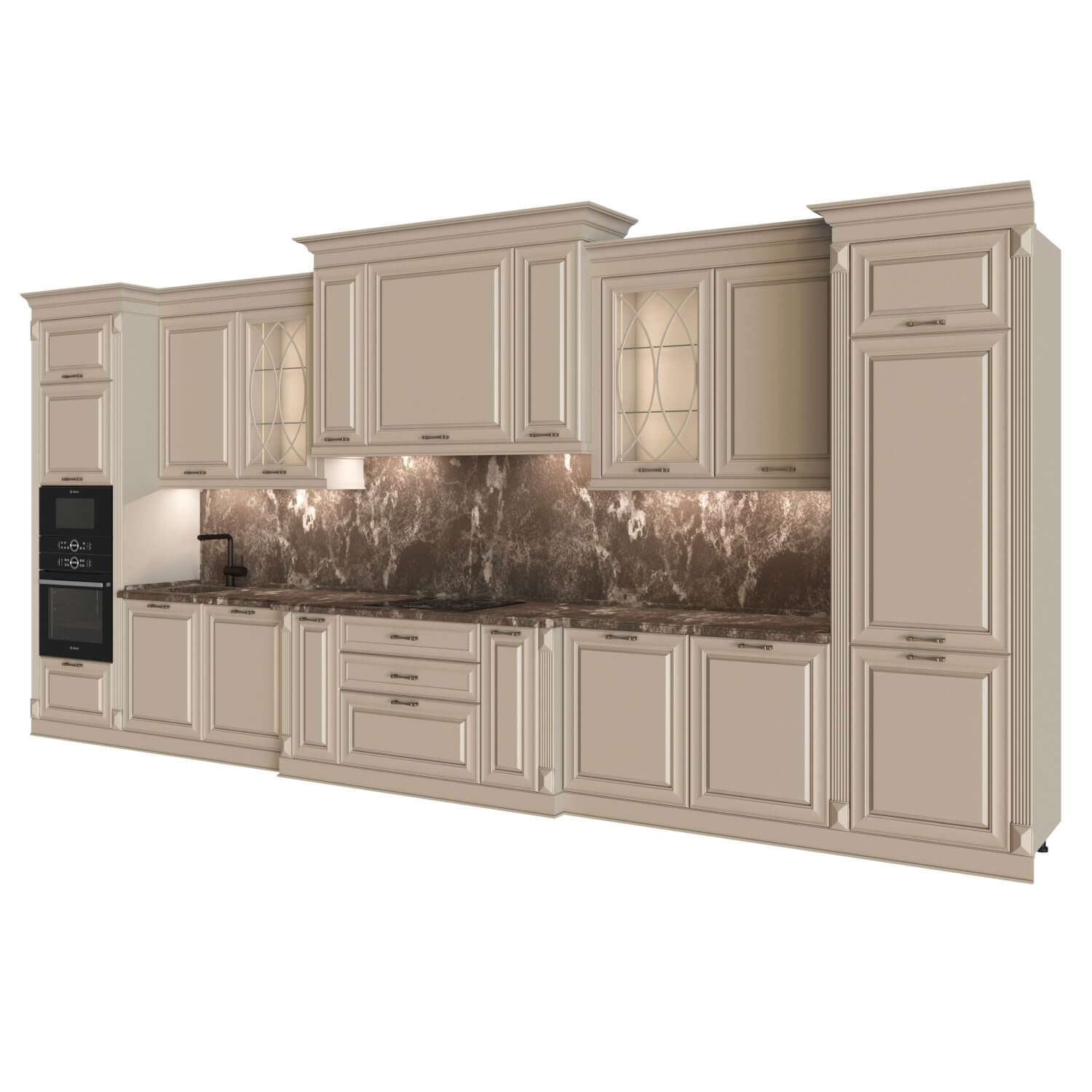 Kitchen Neoclassic - 3D Model by Sofi-art