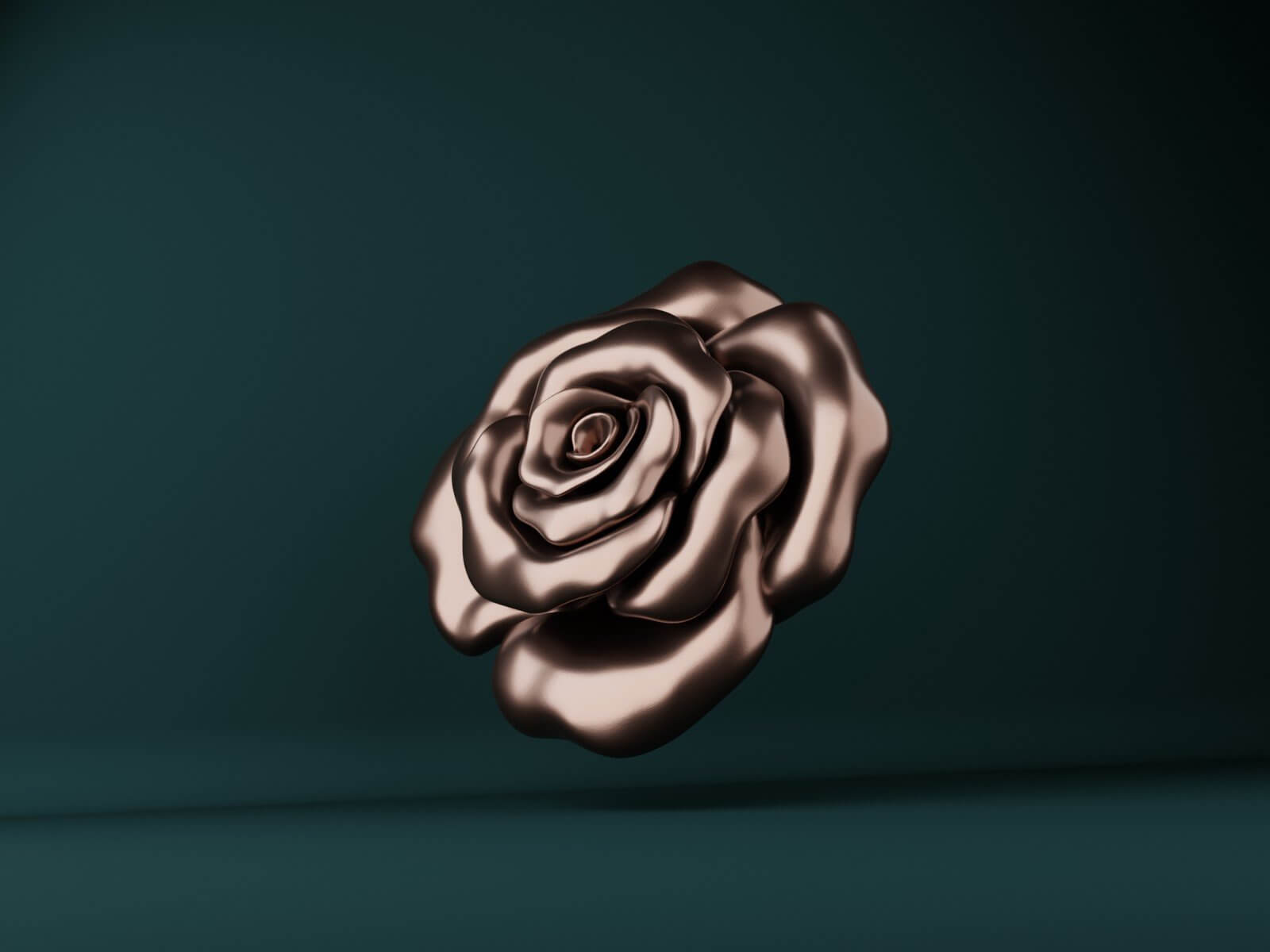 Rose - 3D Model by Sofi-art