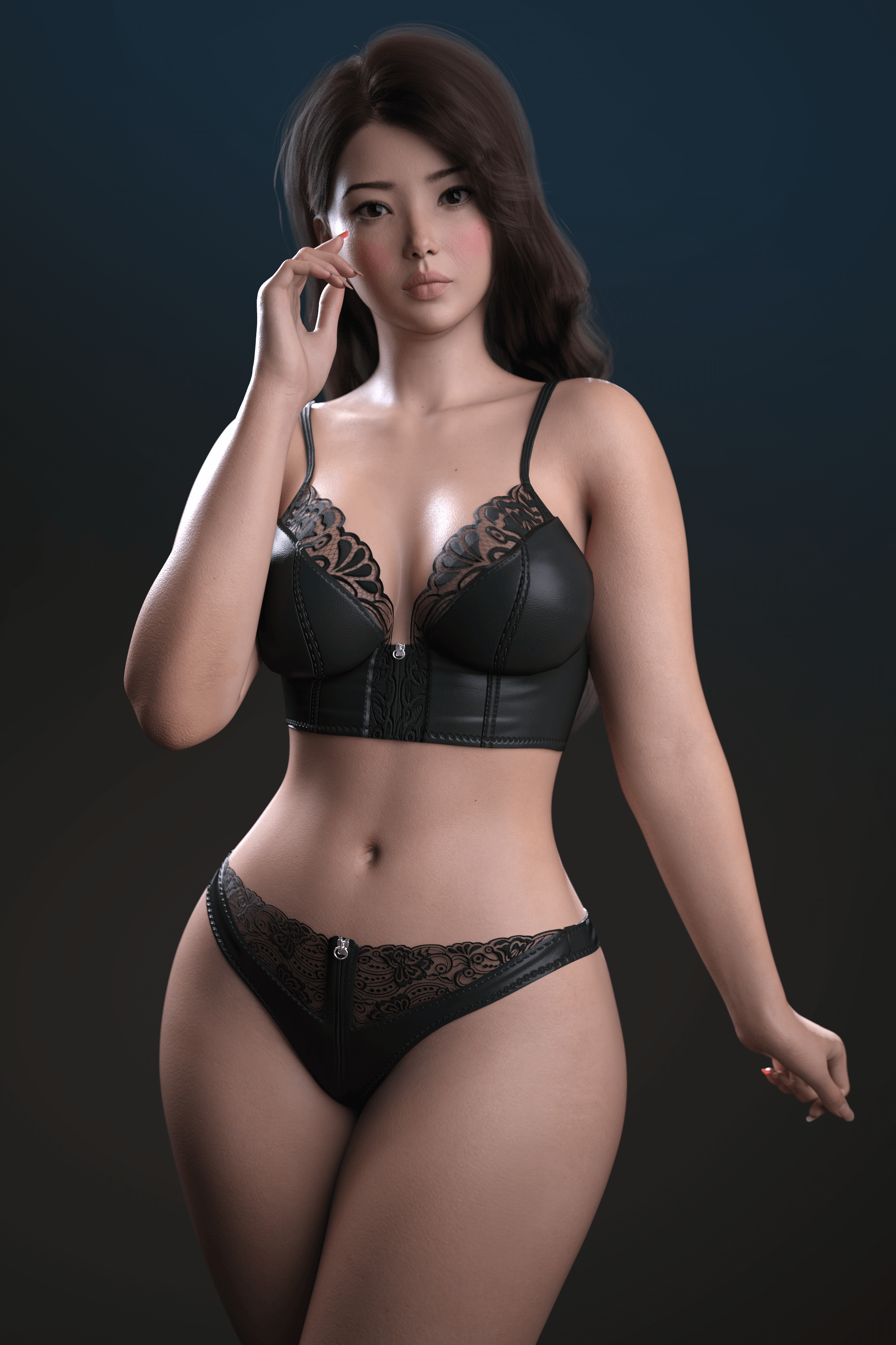 Aizen For Genesis 9 3D Render, Digital Art by SOFT3D