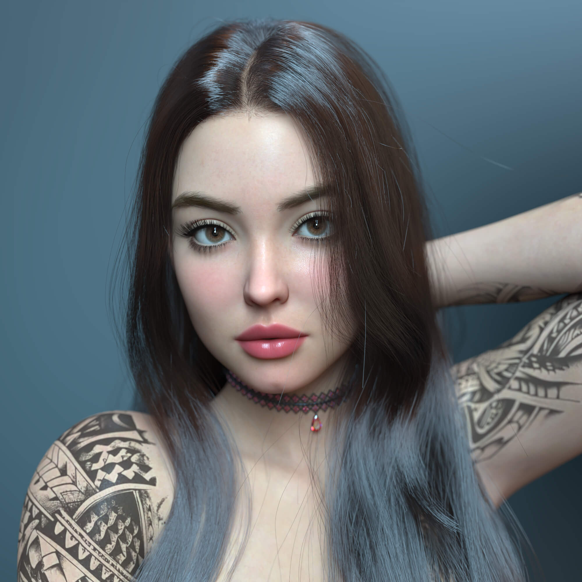 Anneli for Genesis 9 3D Render, Digital Art by SOFT3D