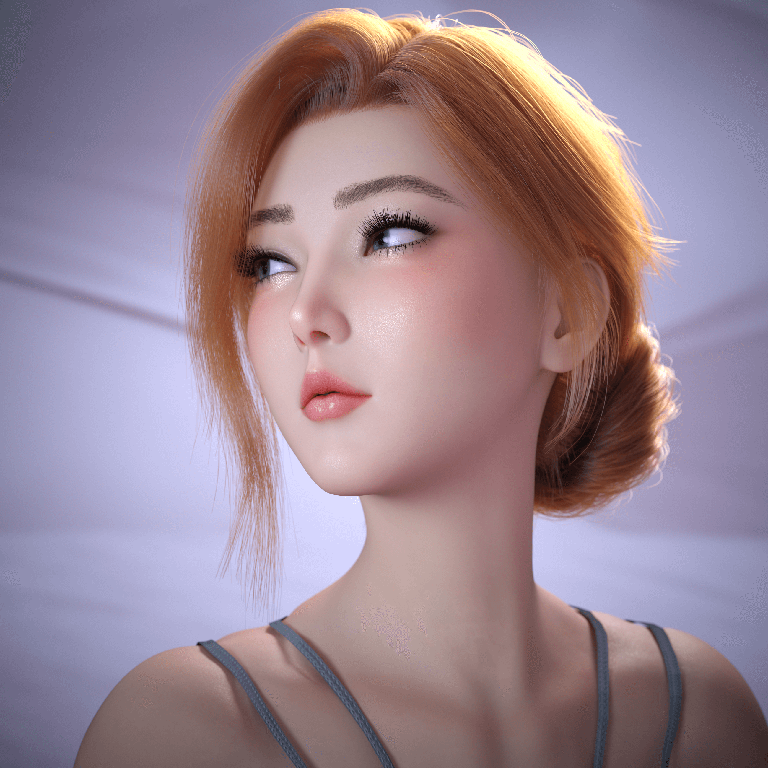 ChunHua For Genesis 9 3D Render, Digital Art by SOFT3D