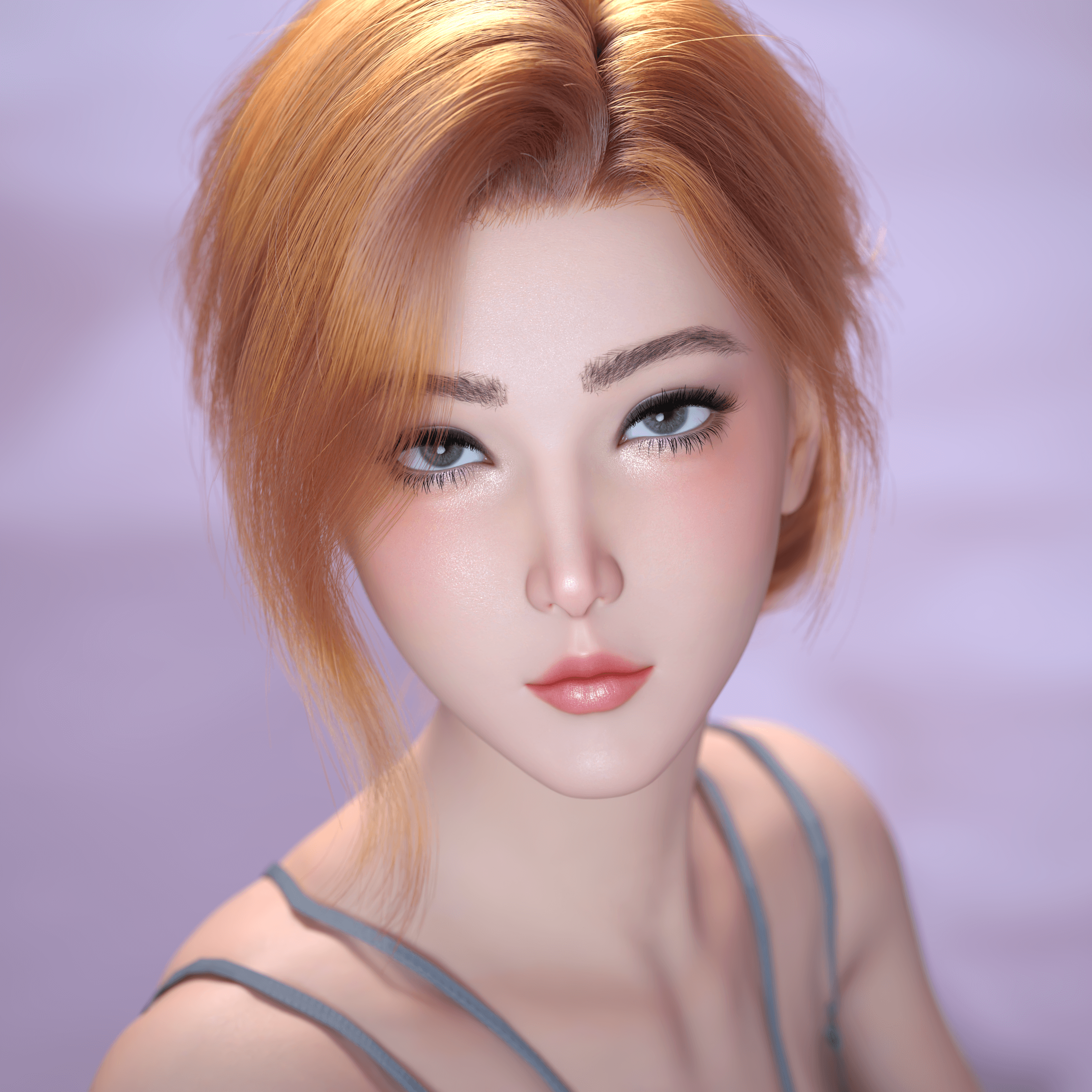 ChunHua For Genesis 9 3D Render, Digital Art by SOFT3D