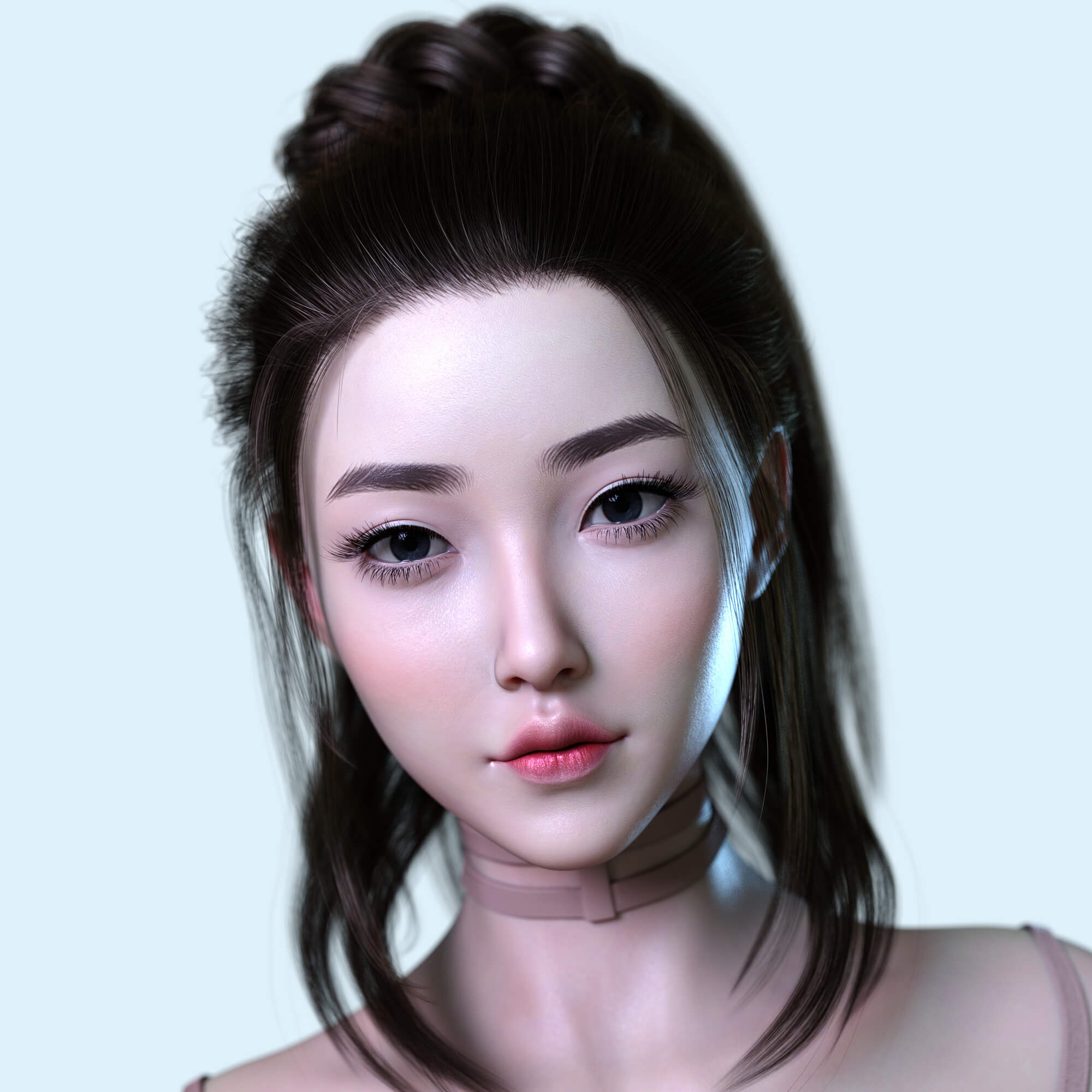 Hoshiko for Genesis 9 3D Render, Digital Art by SOFT3D