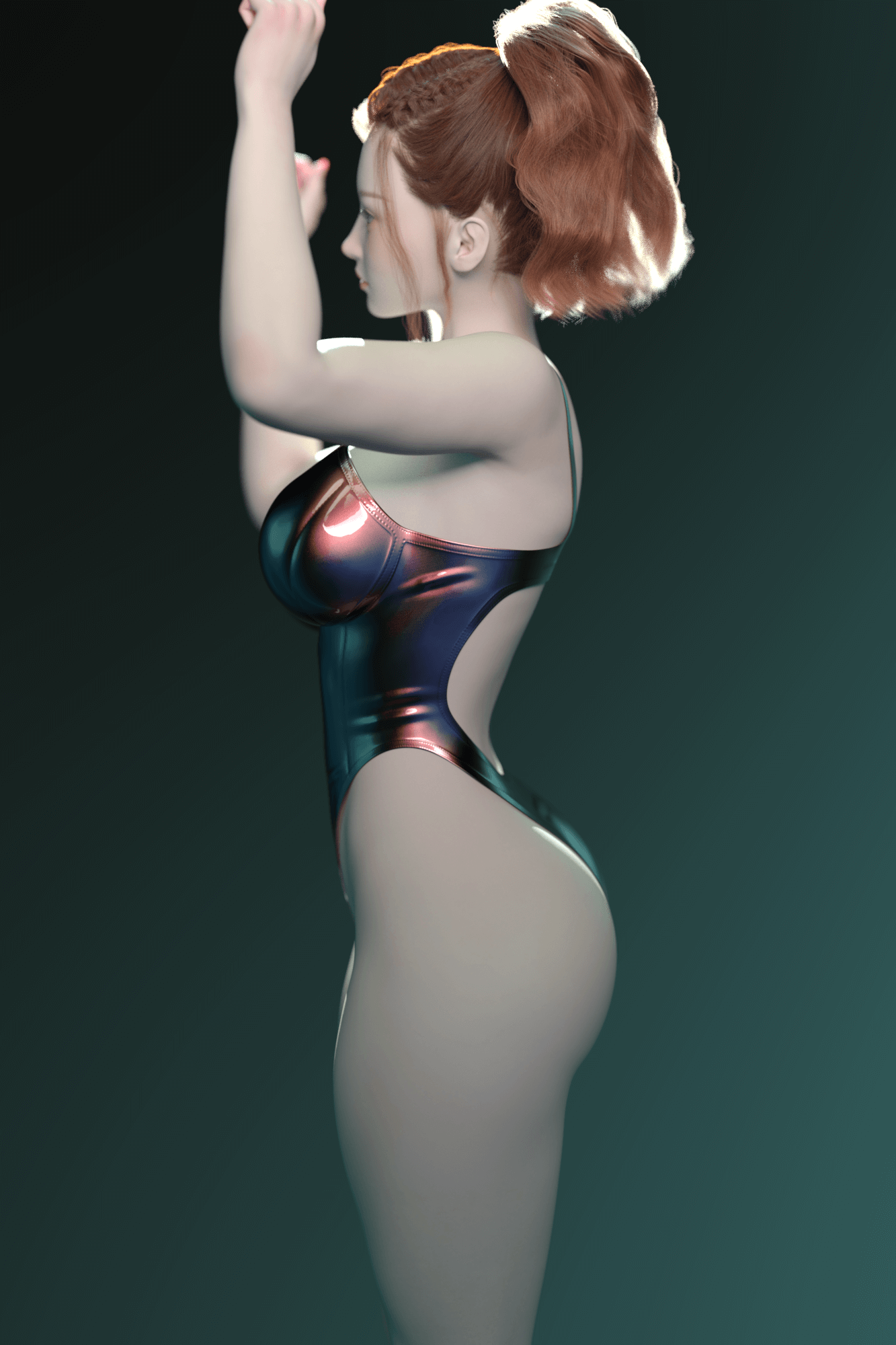 Kiya For Genesis 9 3D Render, Digital Art by SOFT3D