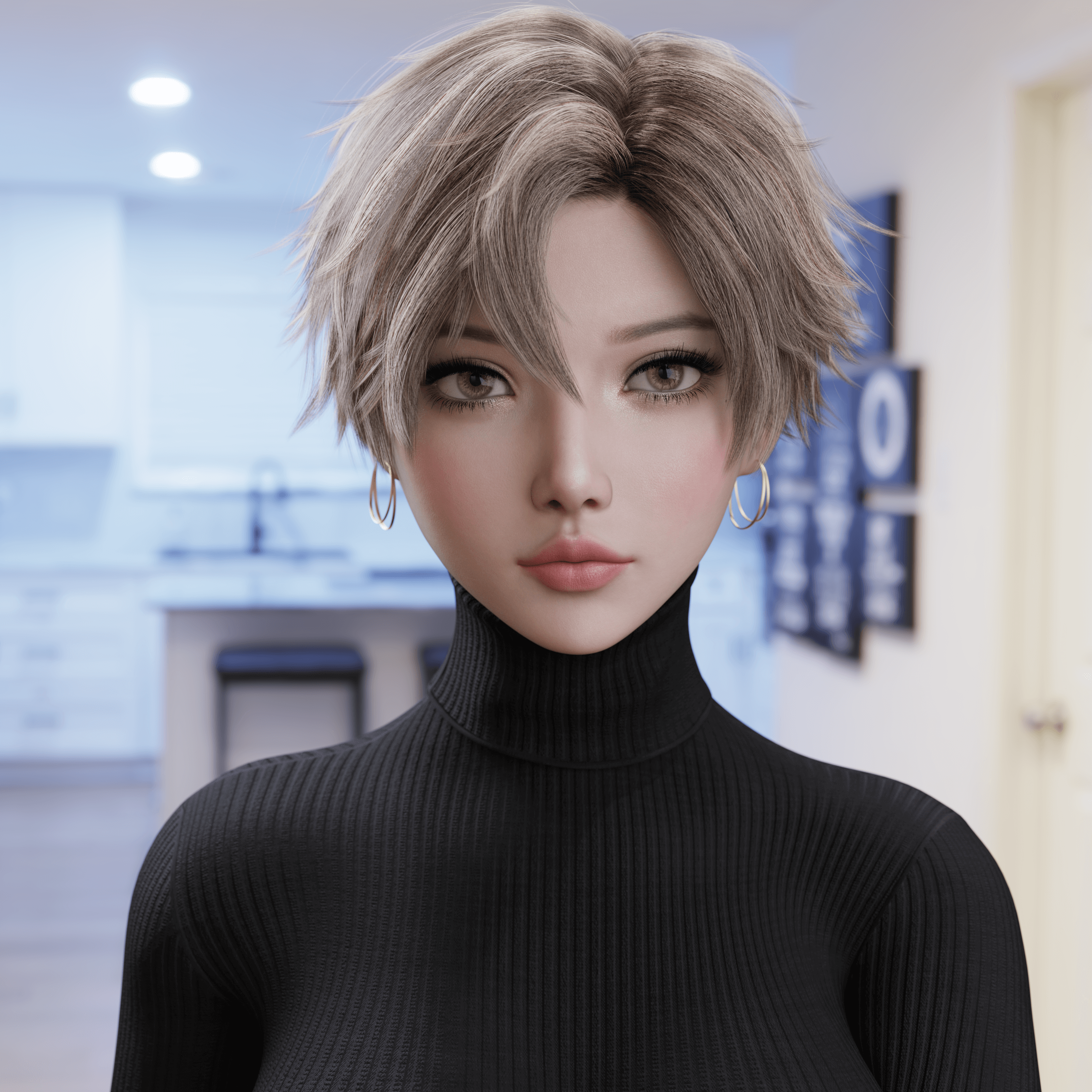 Layla For Genesis 9 3D Render, Digital Art by SOFT3D