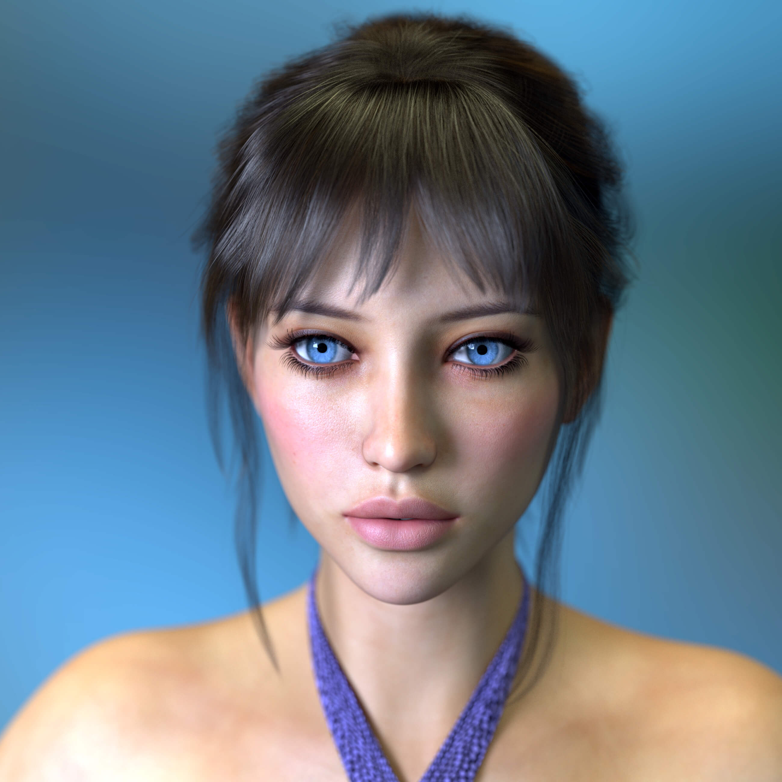 Loria for Genesis 9 3D Render, Digital Art by SOFT3D