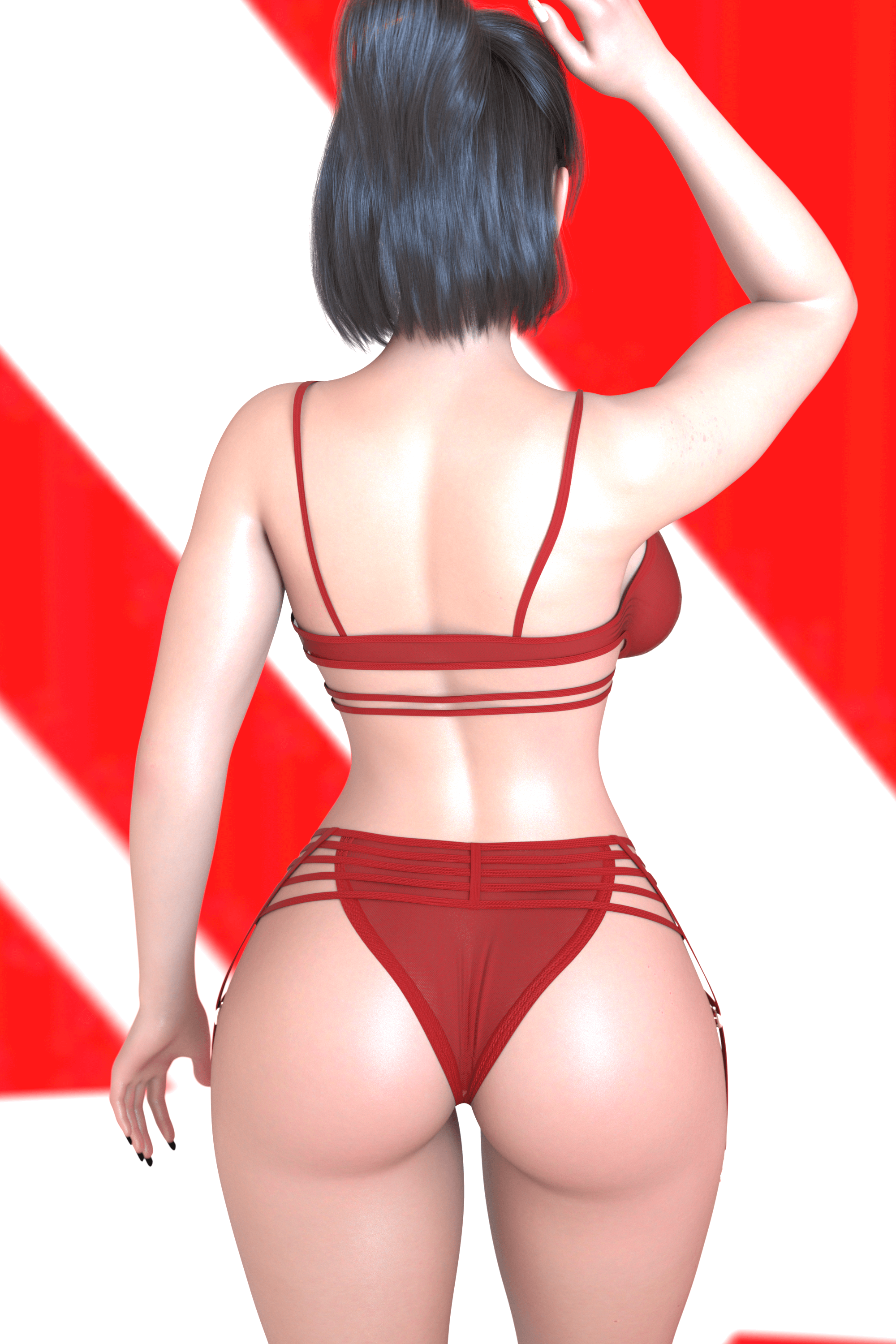 Mina For Genesis 9 3D Render, Digital Art by SOFT3D