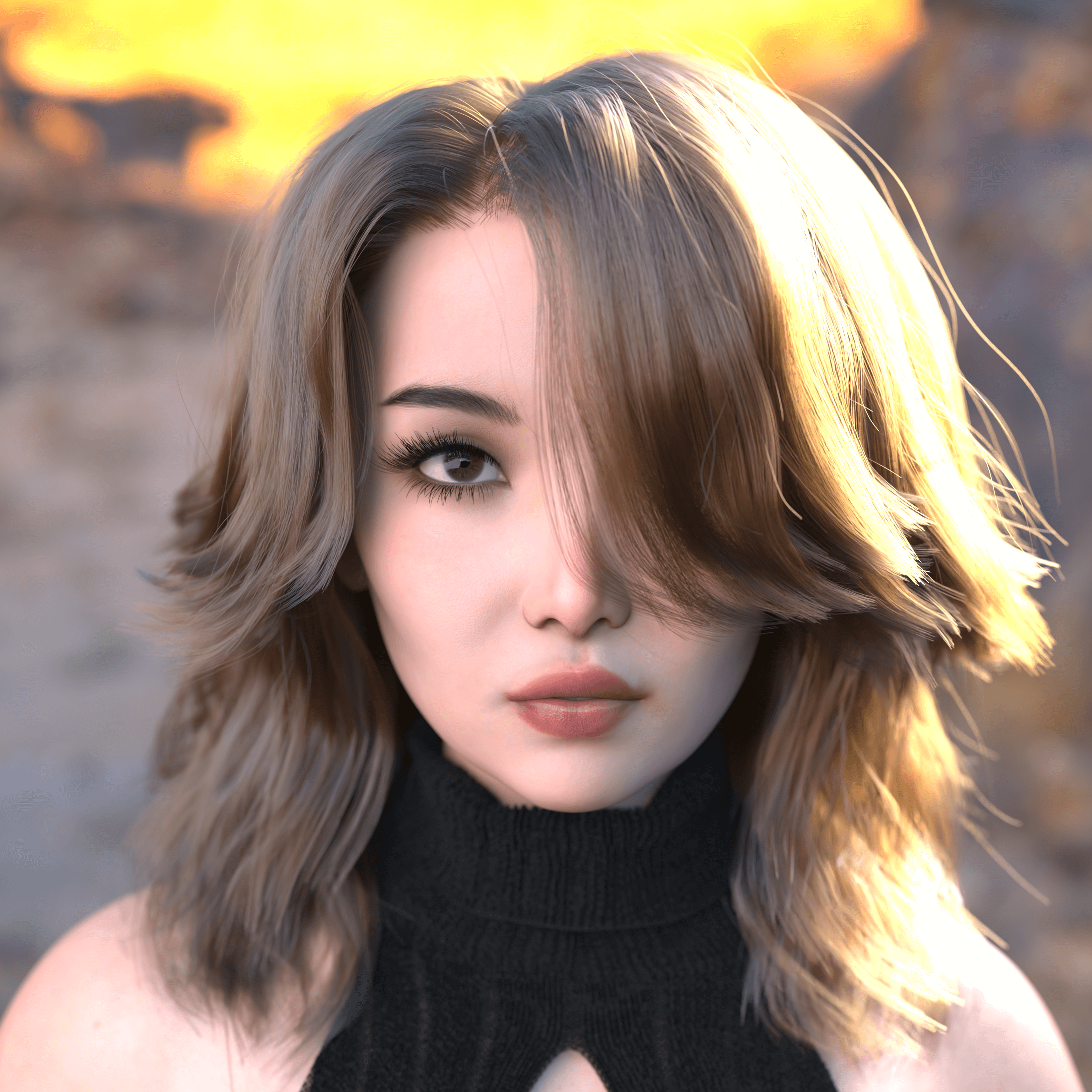 Paila for Genesis 9 3D Render, Digital Art by SOFT3D