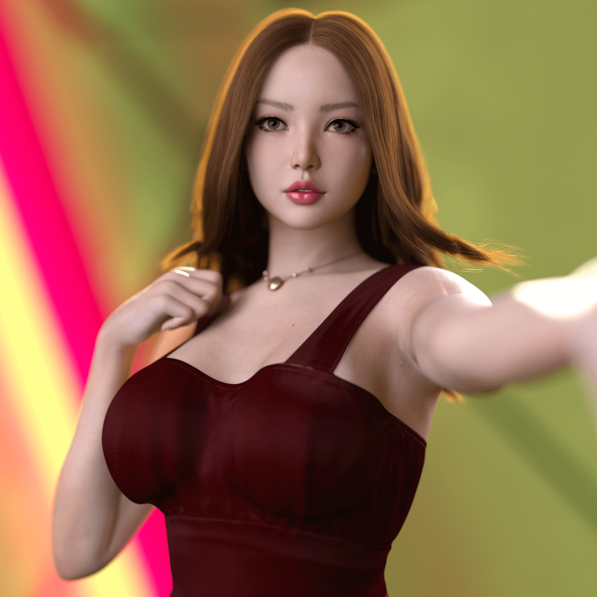 Rubina For Genesis 9 3D Render, Digital Art by SOFT3D