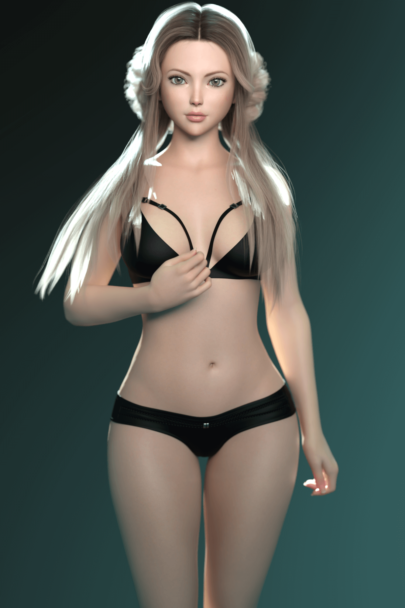 S3D Nms 4 Head and Body for Genesis 8 and 8.1 Female 3D Render