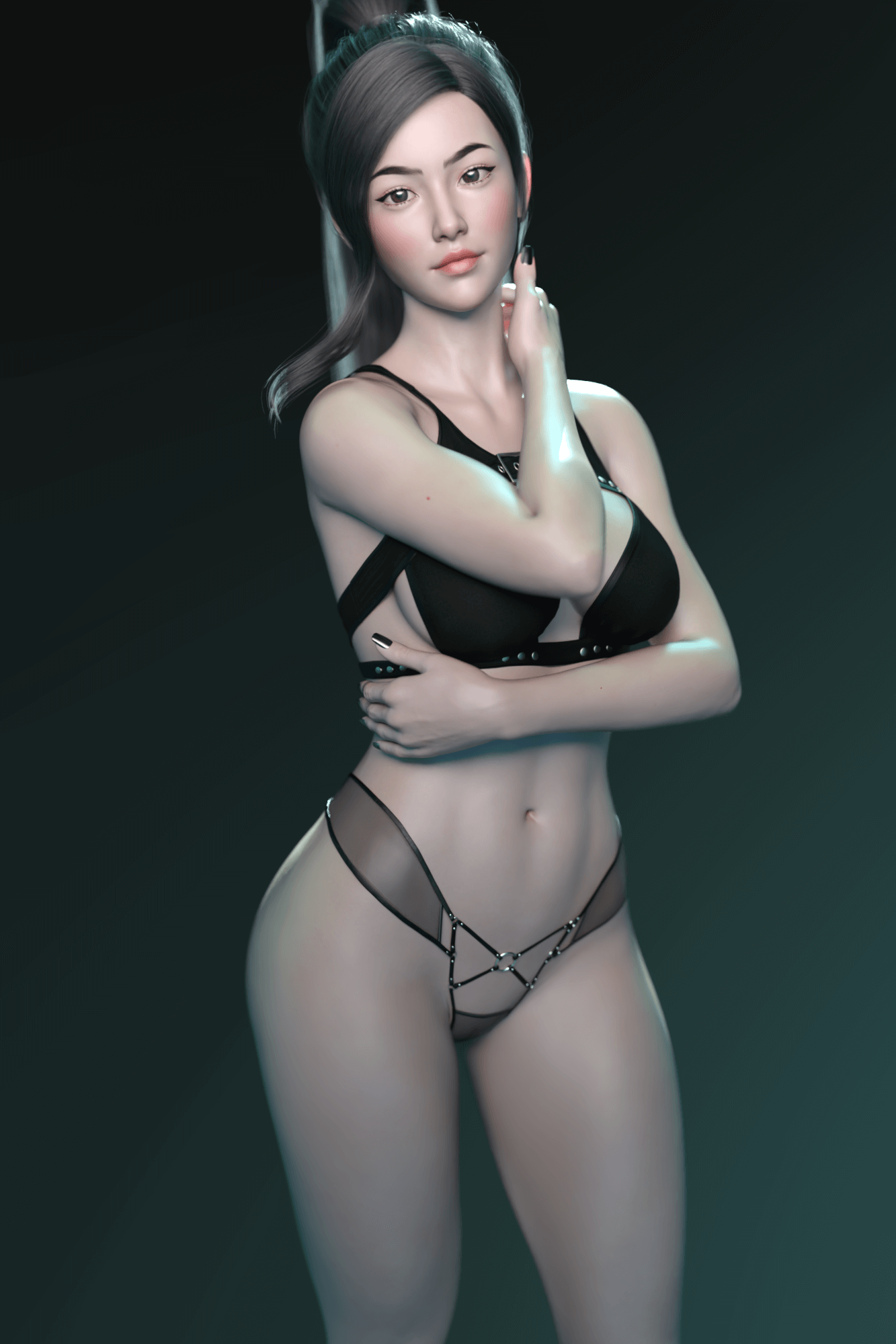 S3D Nms 5 Head and Body for Genesis 8 and 8.1 Female 3D Render