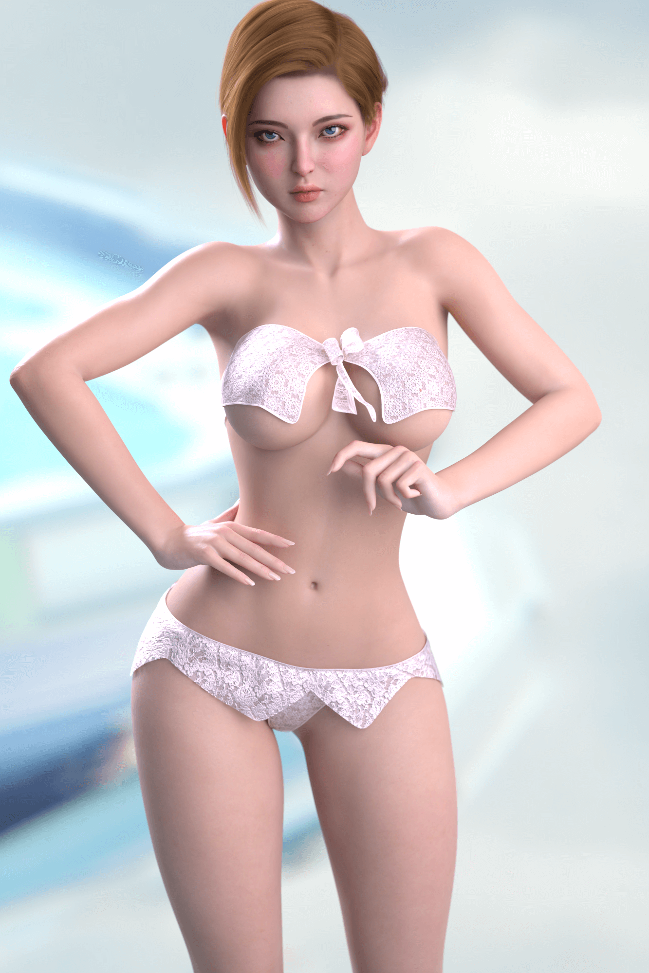 S3D Nms 6 Head and Body for Genesis 8 and 8.1 Female 3D Render