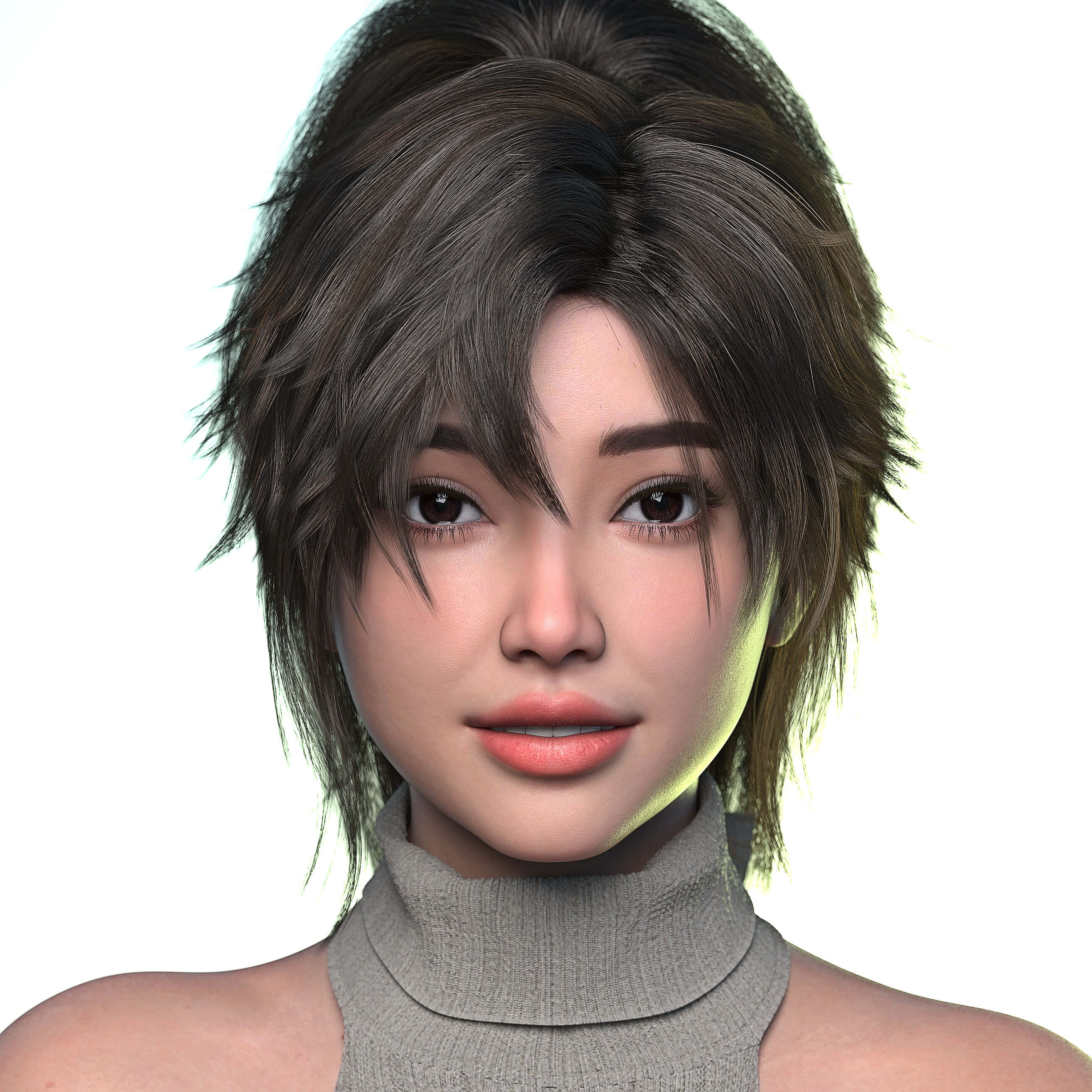 Selene for Genesis 9 3D Render, Digital Art by SOFT3D