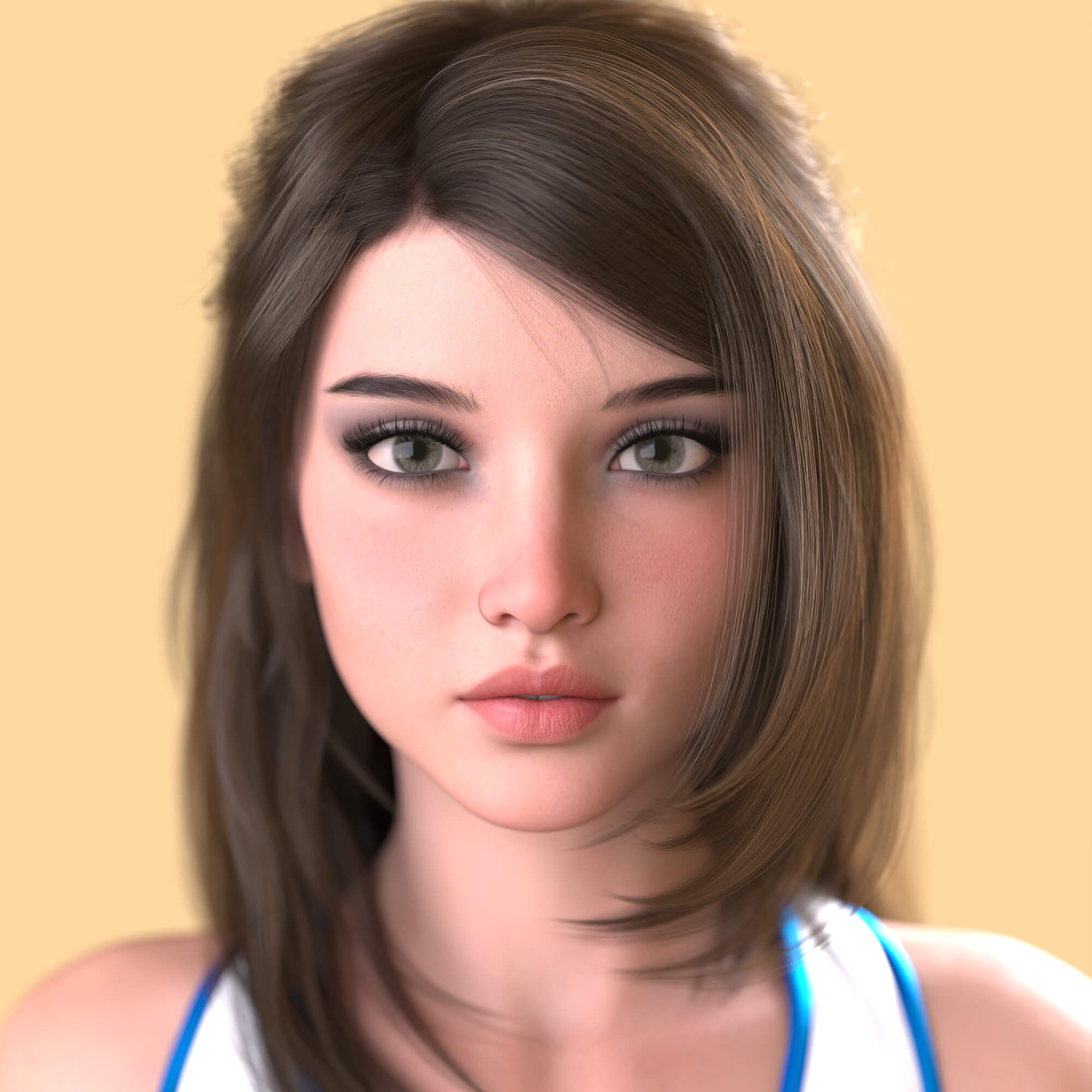 Sev for Genesis 9 3D Render, Digital Art by SOFT3D