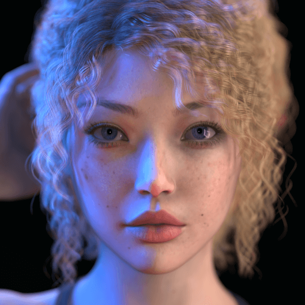 Ren For Genesis 9 3D Render, Digital Art by SOFT3D