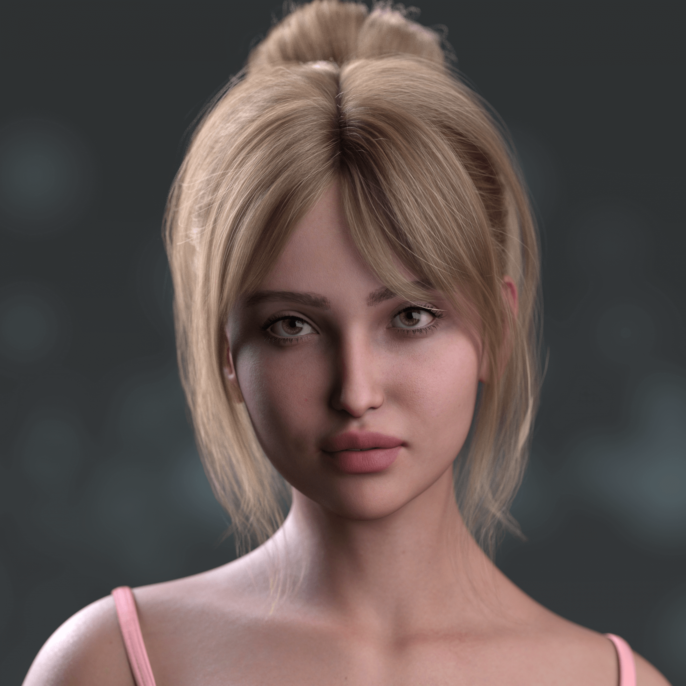 Vasia For Genesis 9 3D Render, Digital Art by SOFT3D