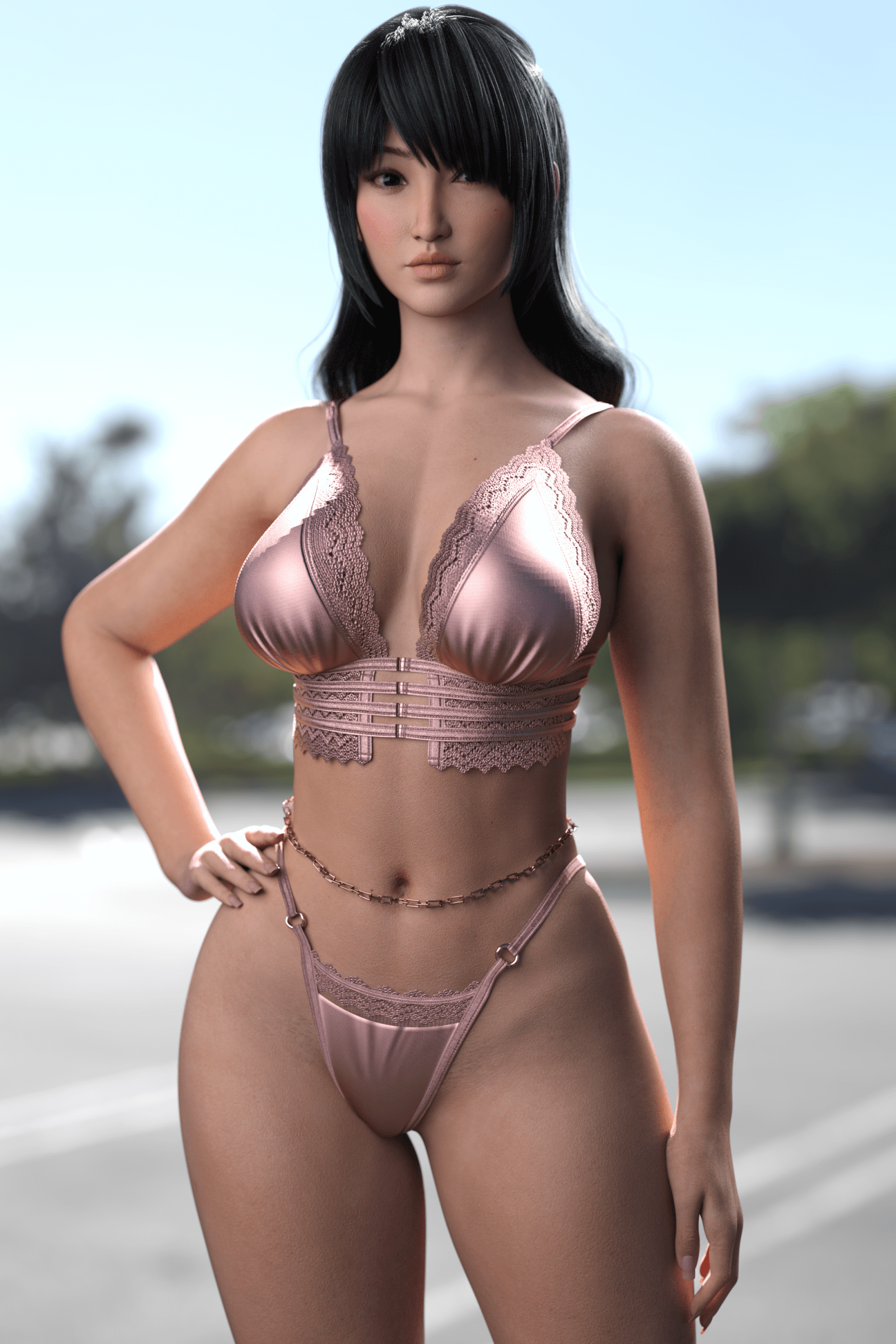 Women Morph 3D Render, Digital Art by SOFT3D