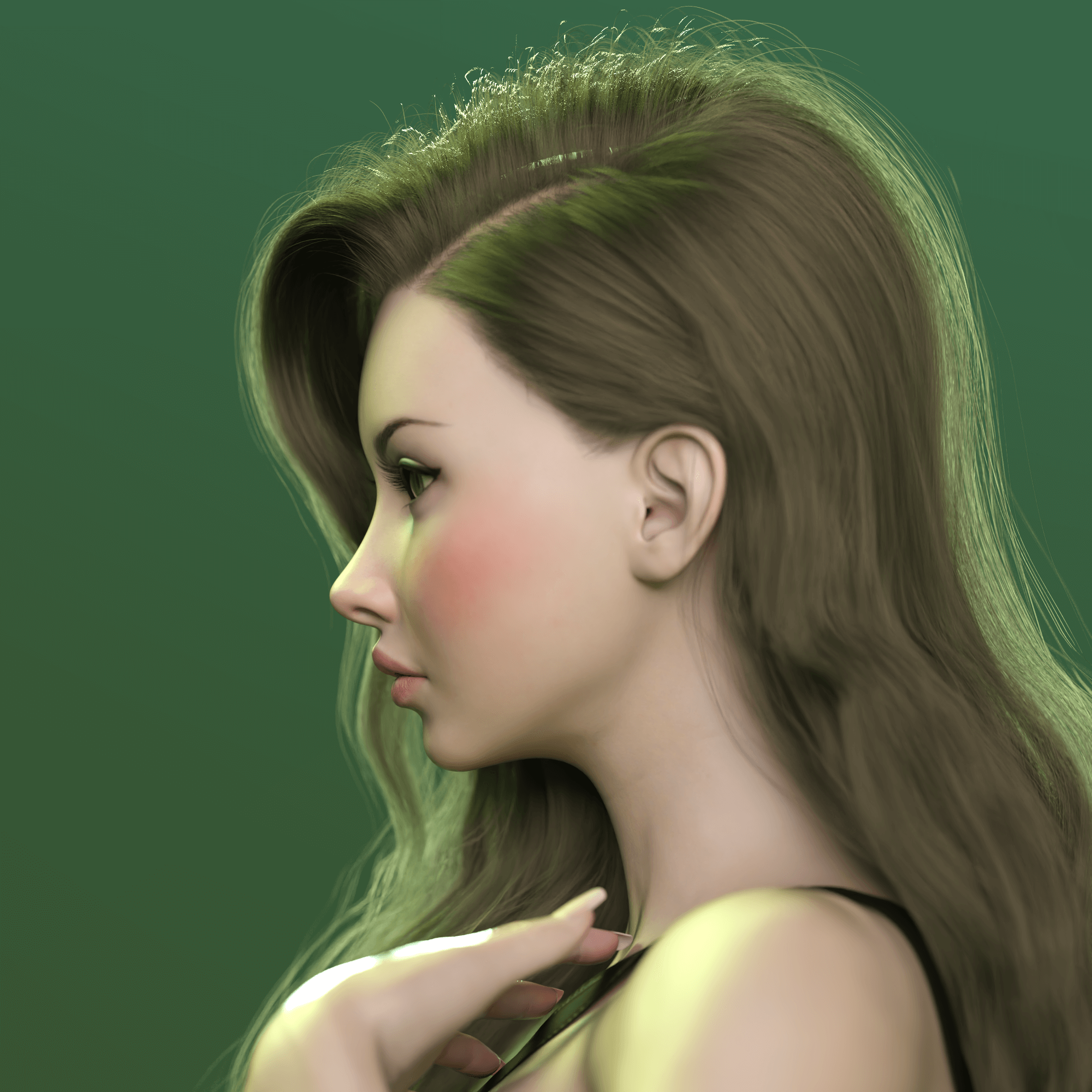 Yuli for Genesis 8 and 8.1 Female 3D Render by SOFT3D