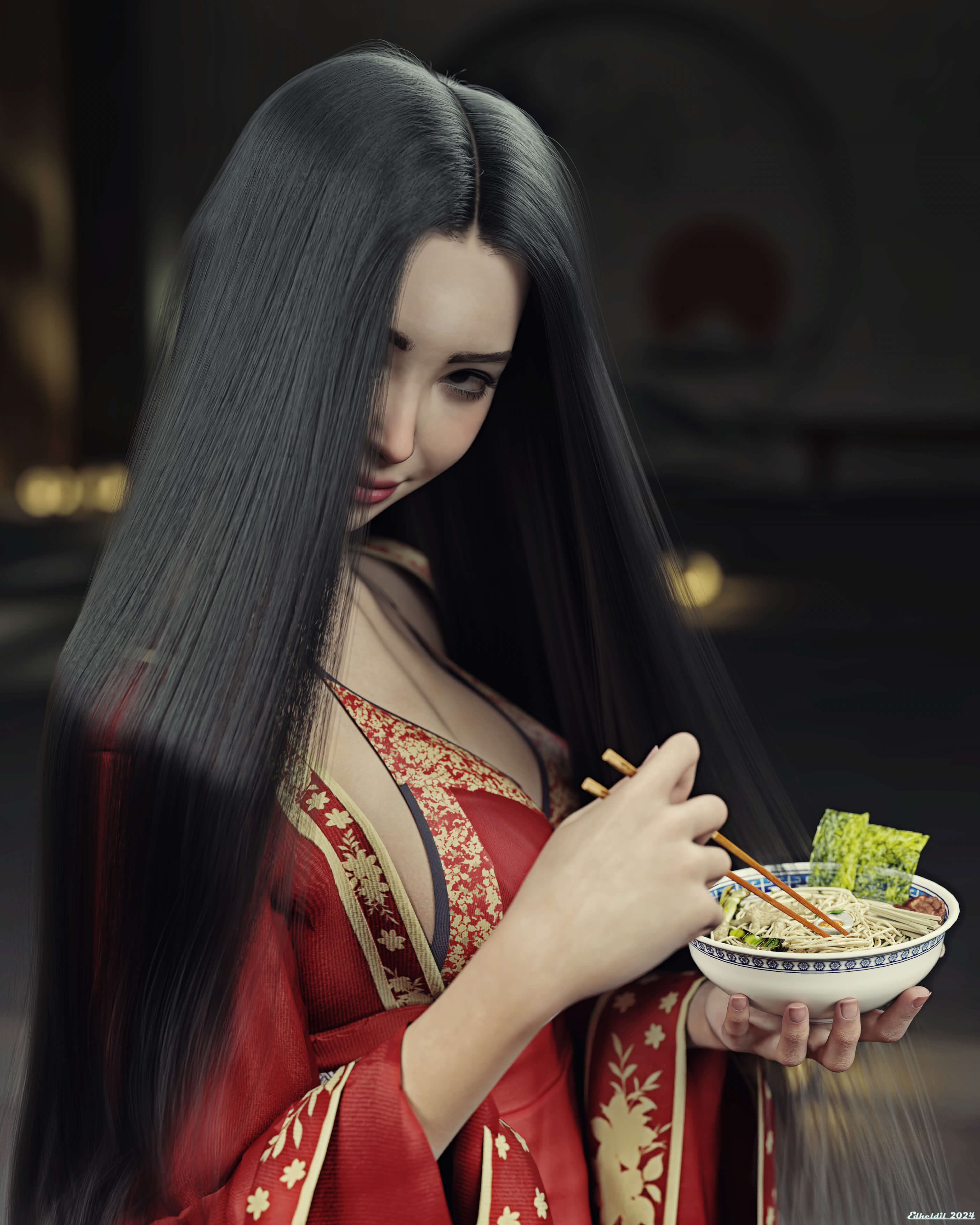 Luyi for Genesis 9 - Daz Content by SOFT3D