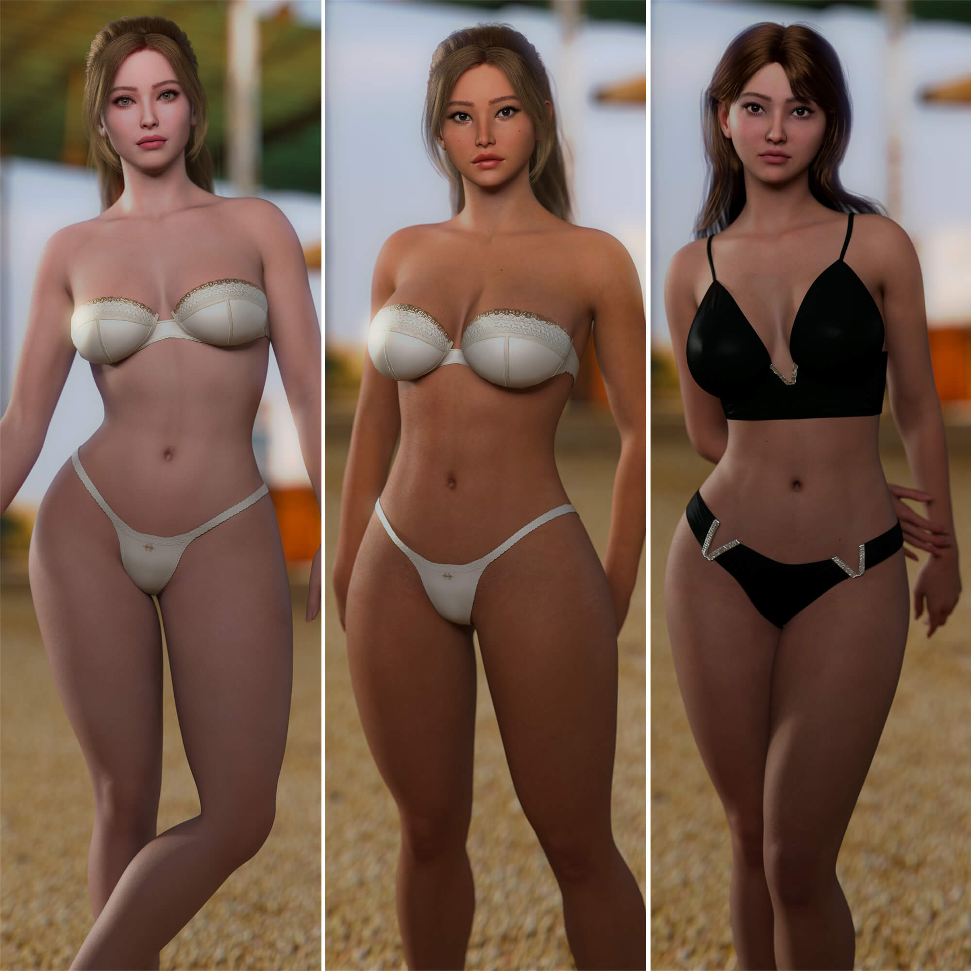 S3D 3 Characters Morphs for Genesis 9 IV - Daz Content by SOFT3D
