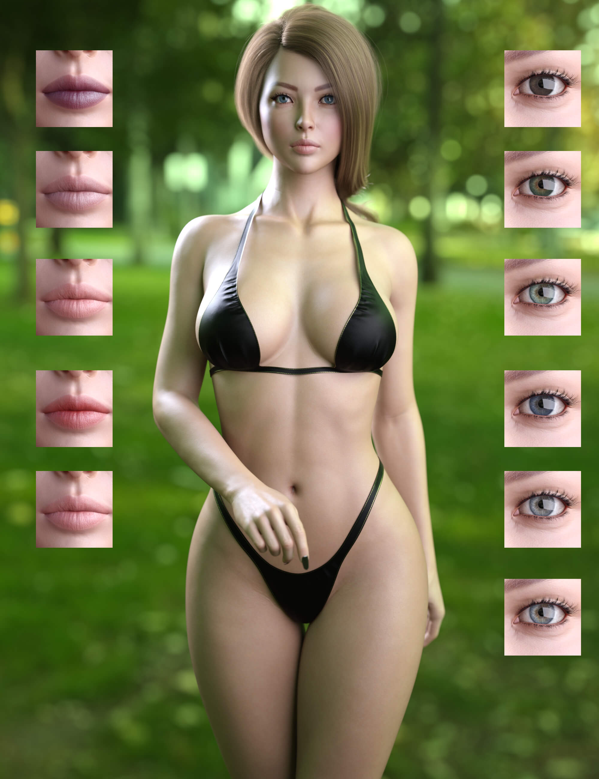 S3D Roselyn for Genesis 8 and 8.1 Female - Daz Content by SOFT3D