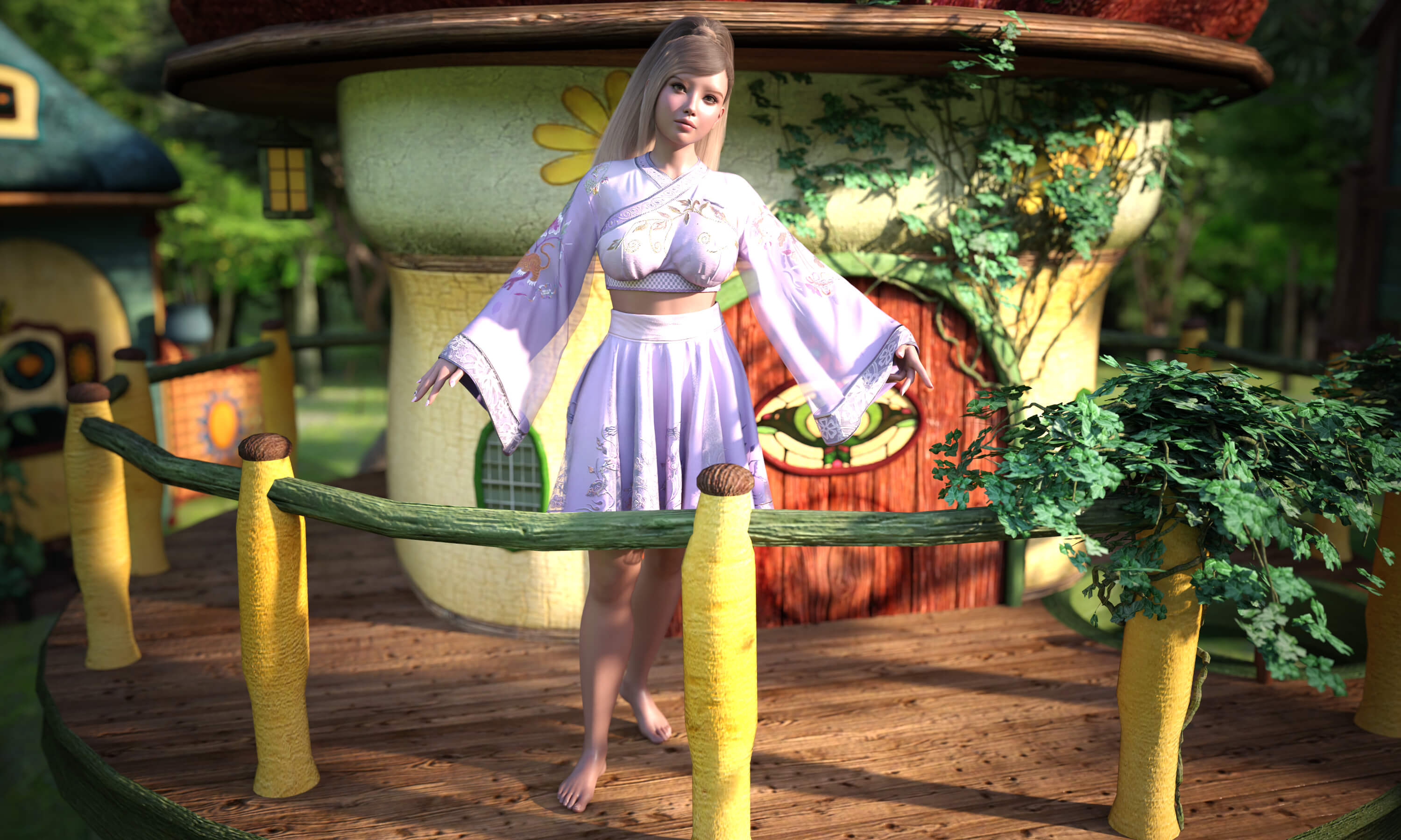 Yansi for Genesis 9 - Daz Content by SOFT3D