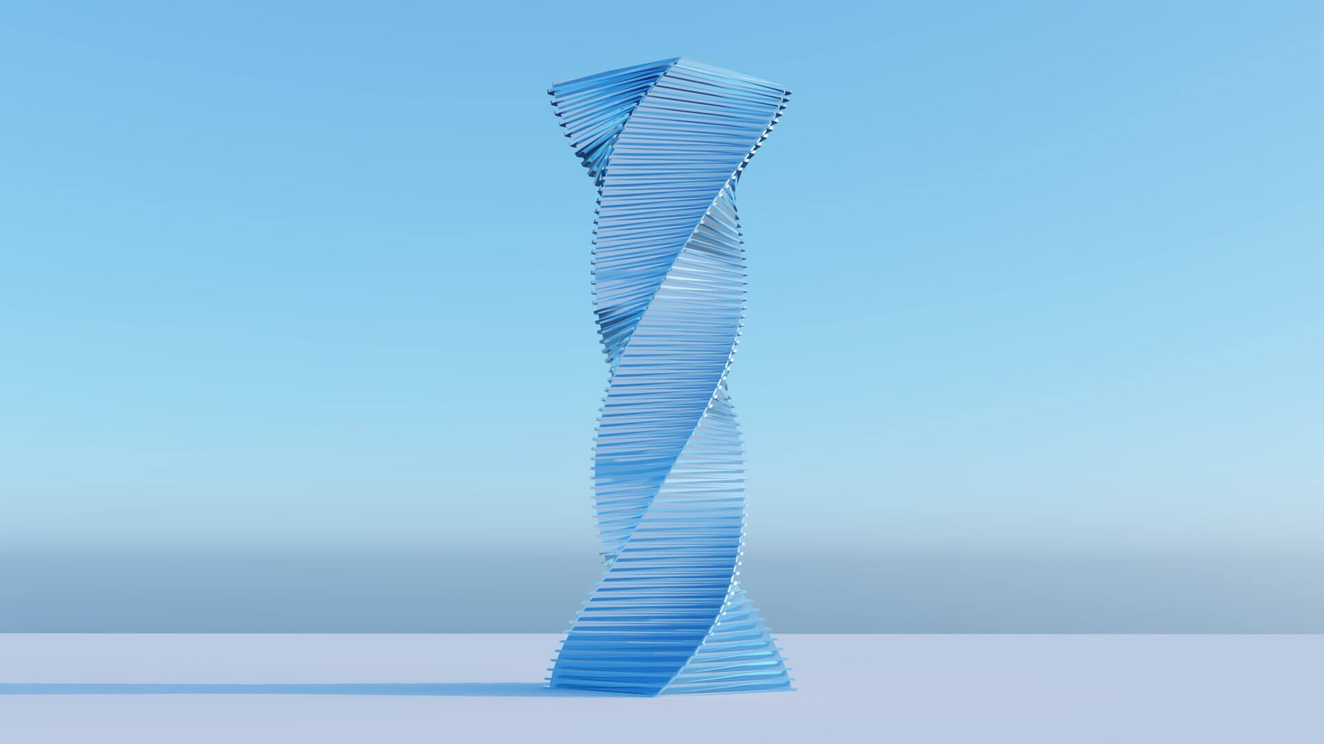 Modern Tower Concept 3D Render, Digital Art by Solbey