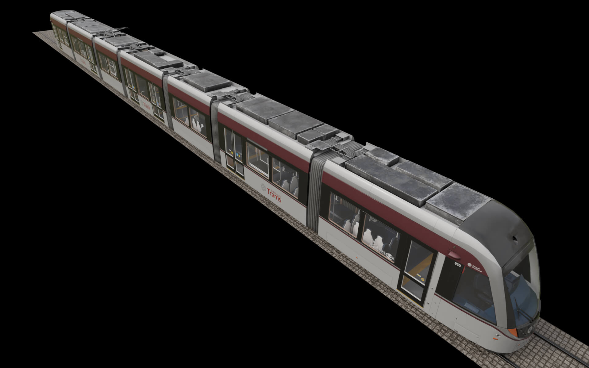 Caf Urbos 3 lowpoly - 3D Model by solid-surface
