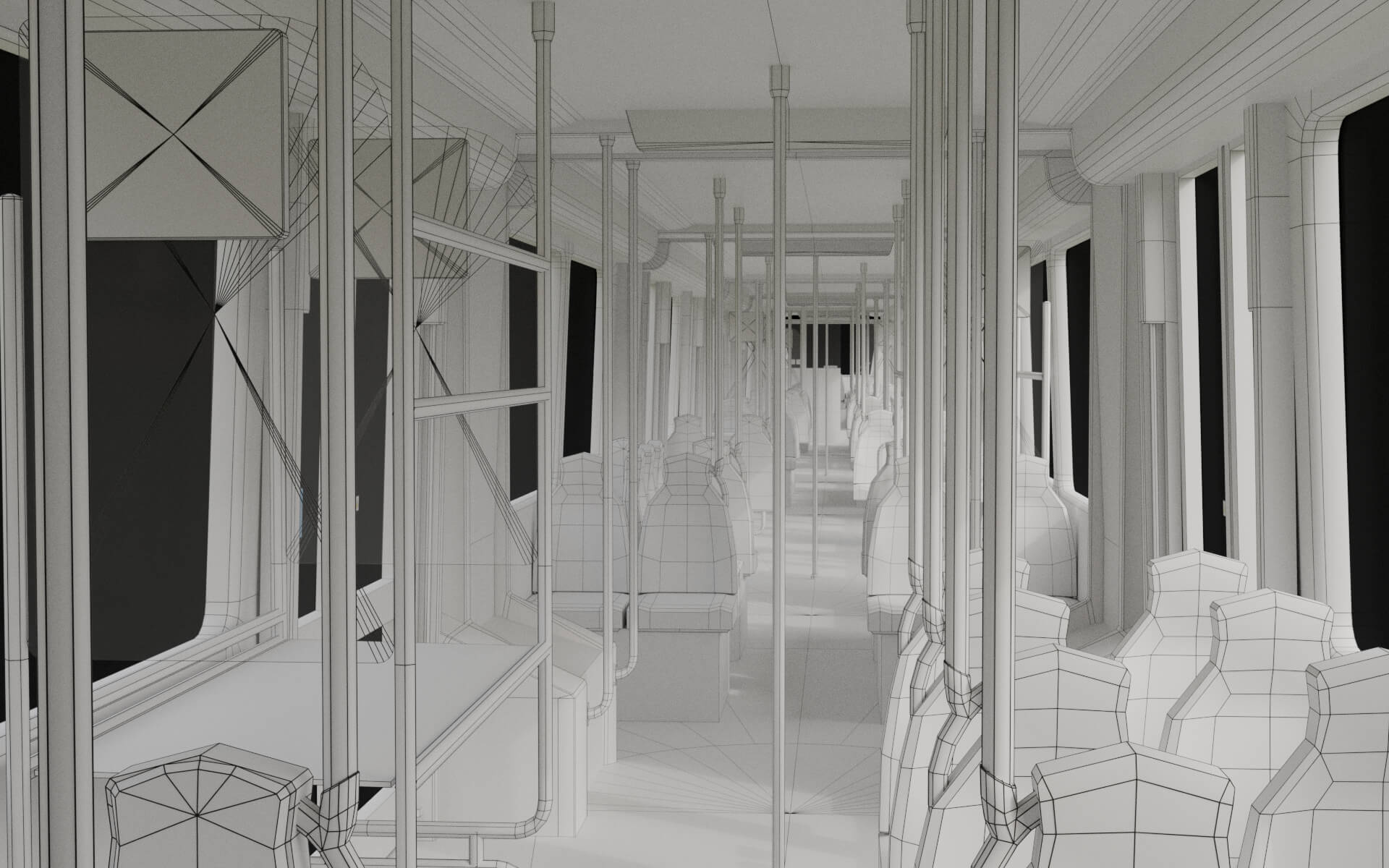 Caf Urbos 3 lowpoly - 3D Model by solid-surface