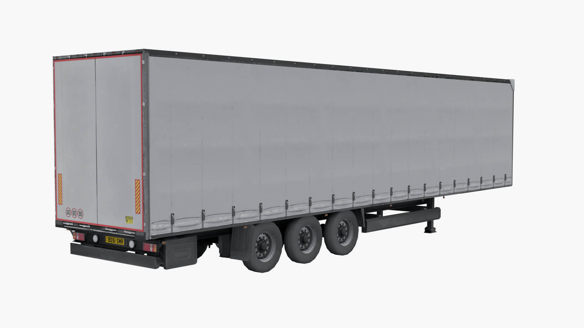Cargo Trailer - 3D Model by solid-surface